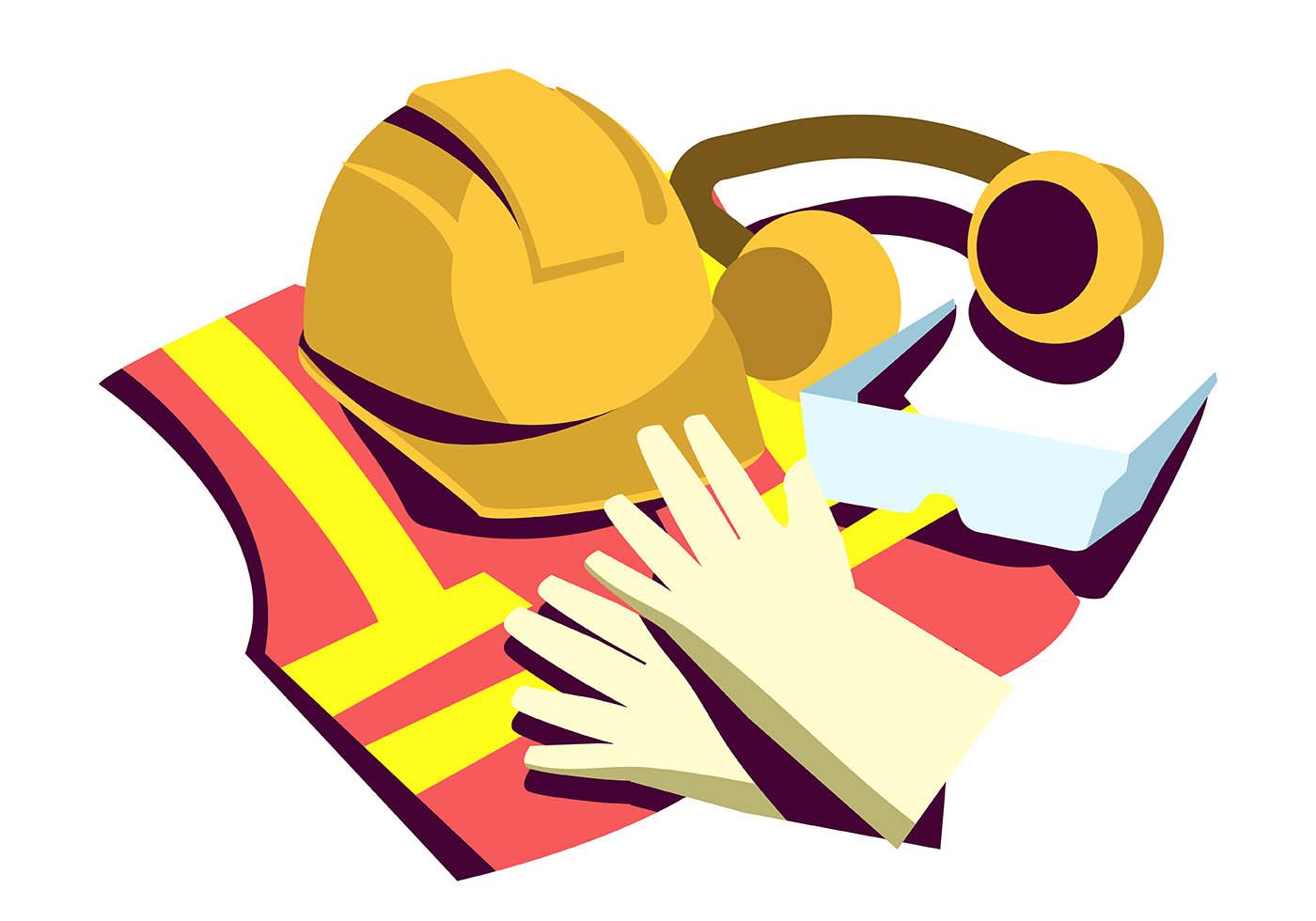 Personal Protective Equipment 364529 Vector Art at Vecteezy