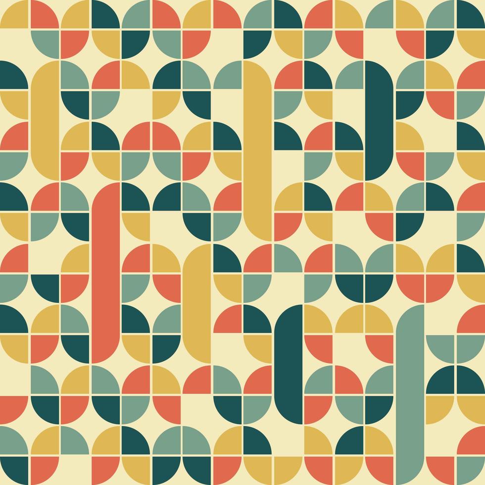Retro Pattern Vector 365068 Vector Art at Vecteezy