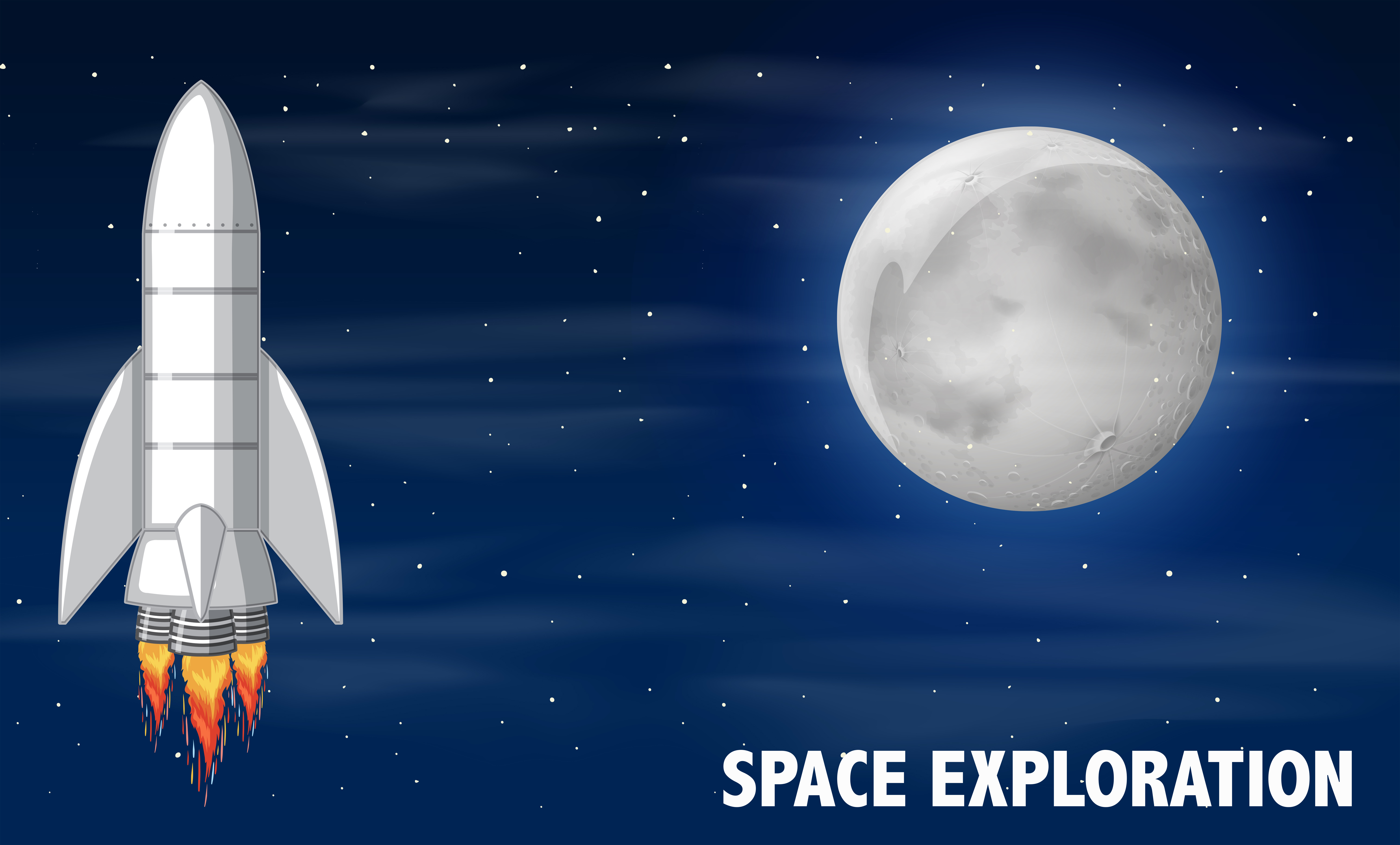 A rocket and space exploration 365901 Vector Art at Vecteezy A rocket and space exploration 365901 Vector Art at Vecteezy