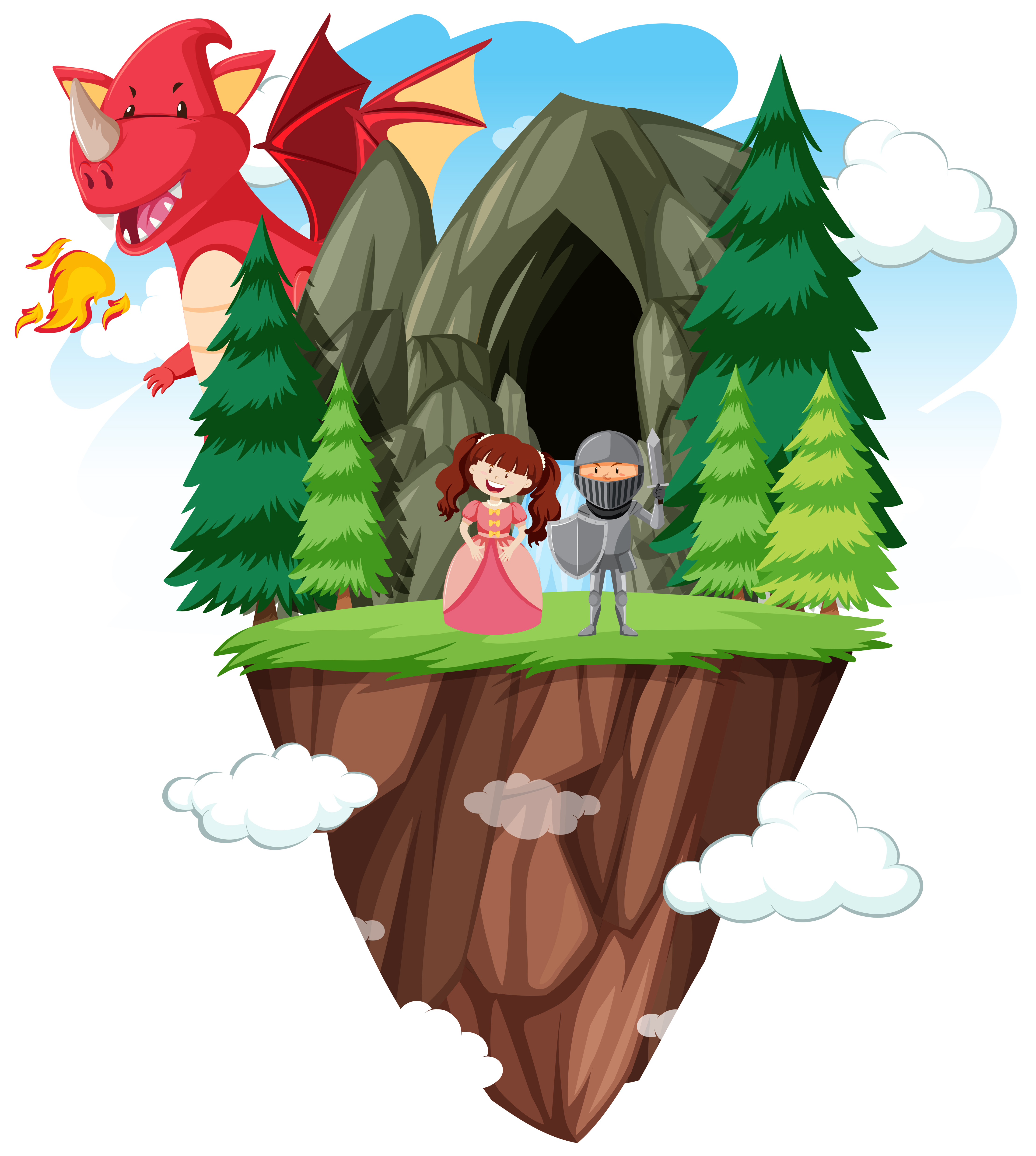 An isolated fantasy world 366446 Vector Art at Vecteezy An isolated fantasy world 366446 Vector Art at Vecteezy
