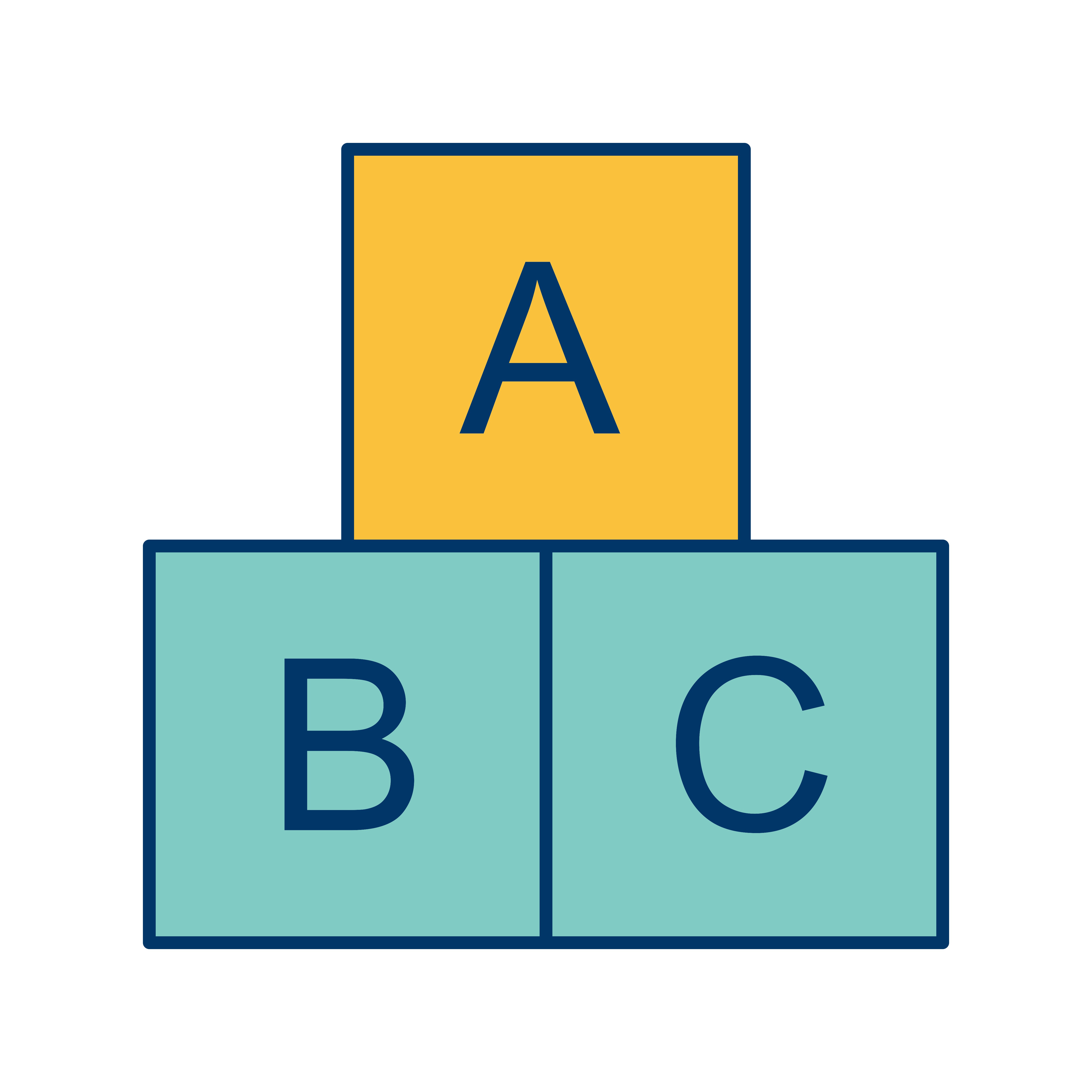 ABC Cubes Vector Icon 367285 Vector Art at Vecteezy ABC Cubes Vector Icon 367285 Vector Art at Vecteezy