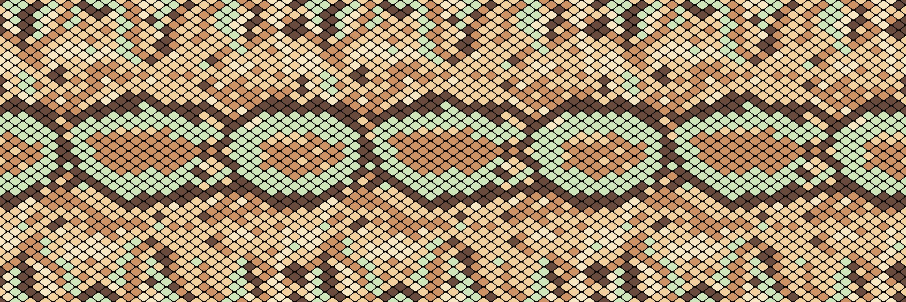 Snakeskin seamless pattern. Realistic texture of snake or another ...