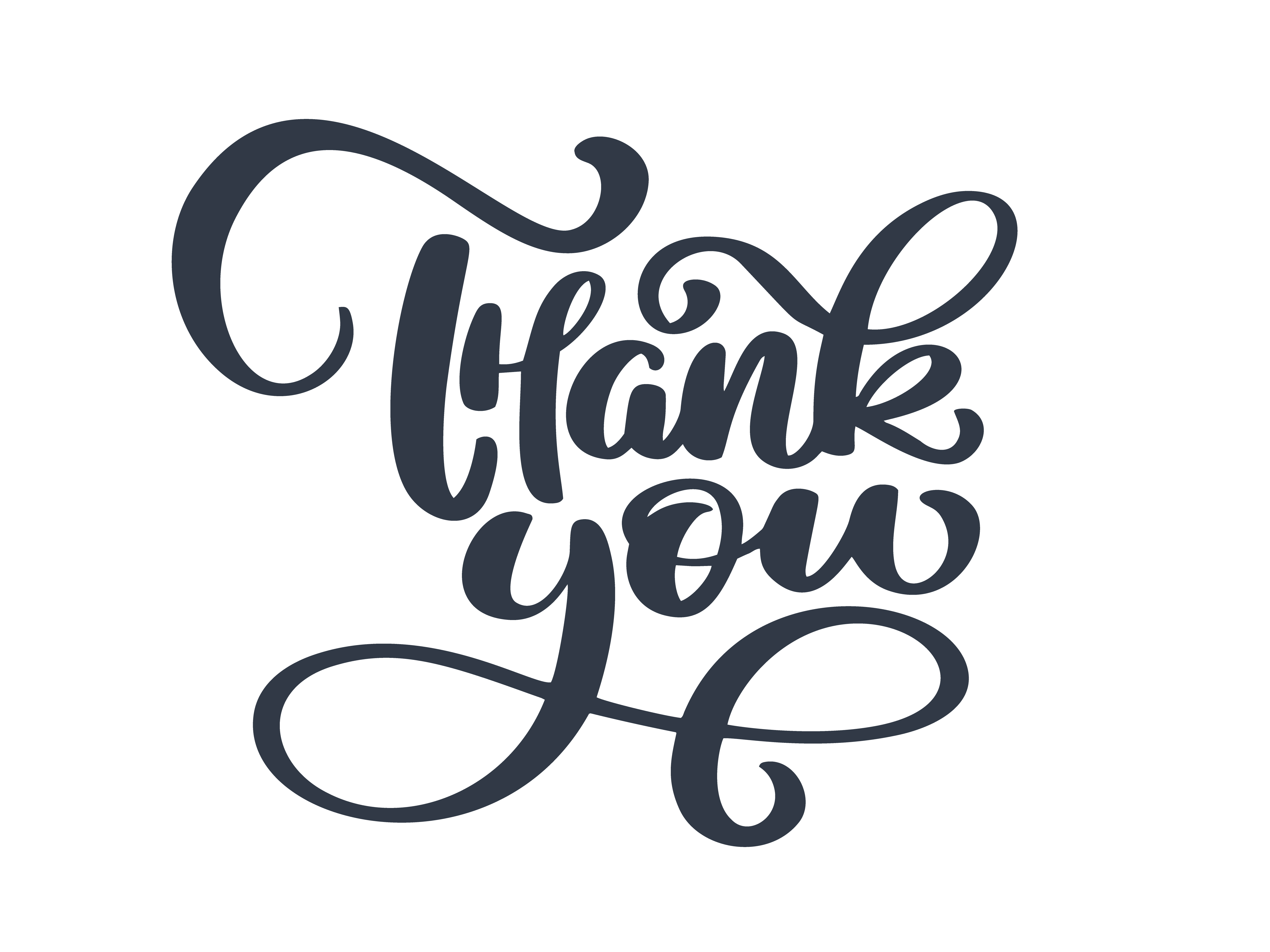 Thank You handwritten inscription. Hand drawn lettering 370969 Vector ... Thank You handwritten inscription. Hand drawn lettering 370969 Vector ...