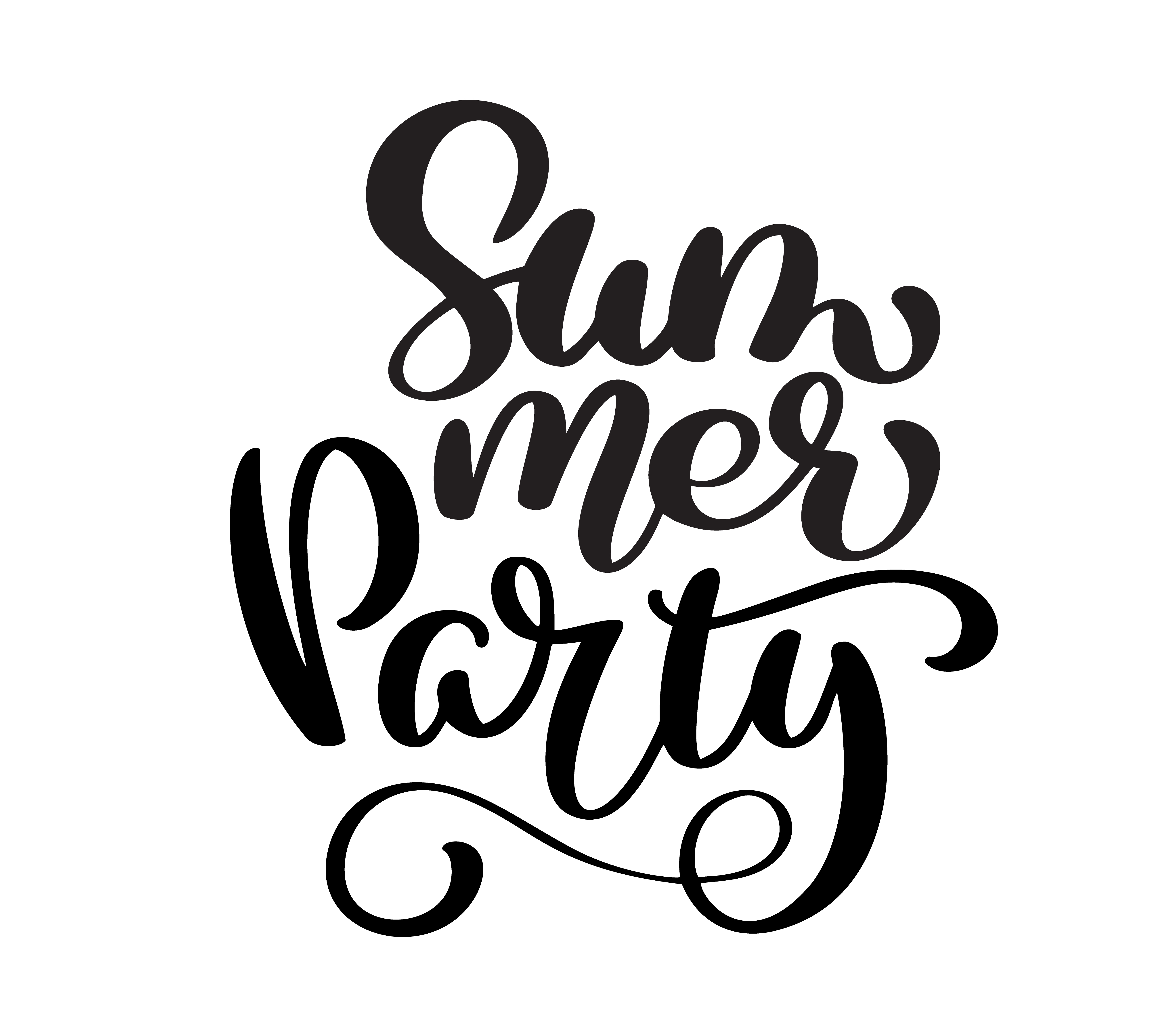 Hand drawn Summer Party 371179 Vector Art at Vecteezy Hand drawn Summer Party 371179 Vector Art at Vecteezy
