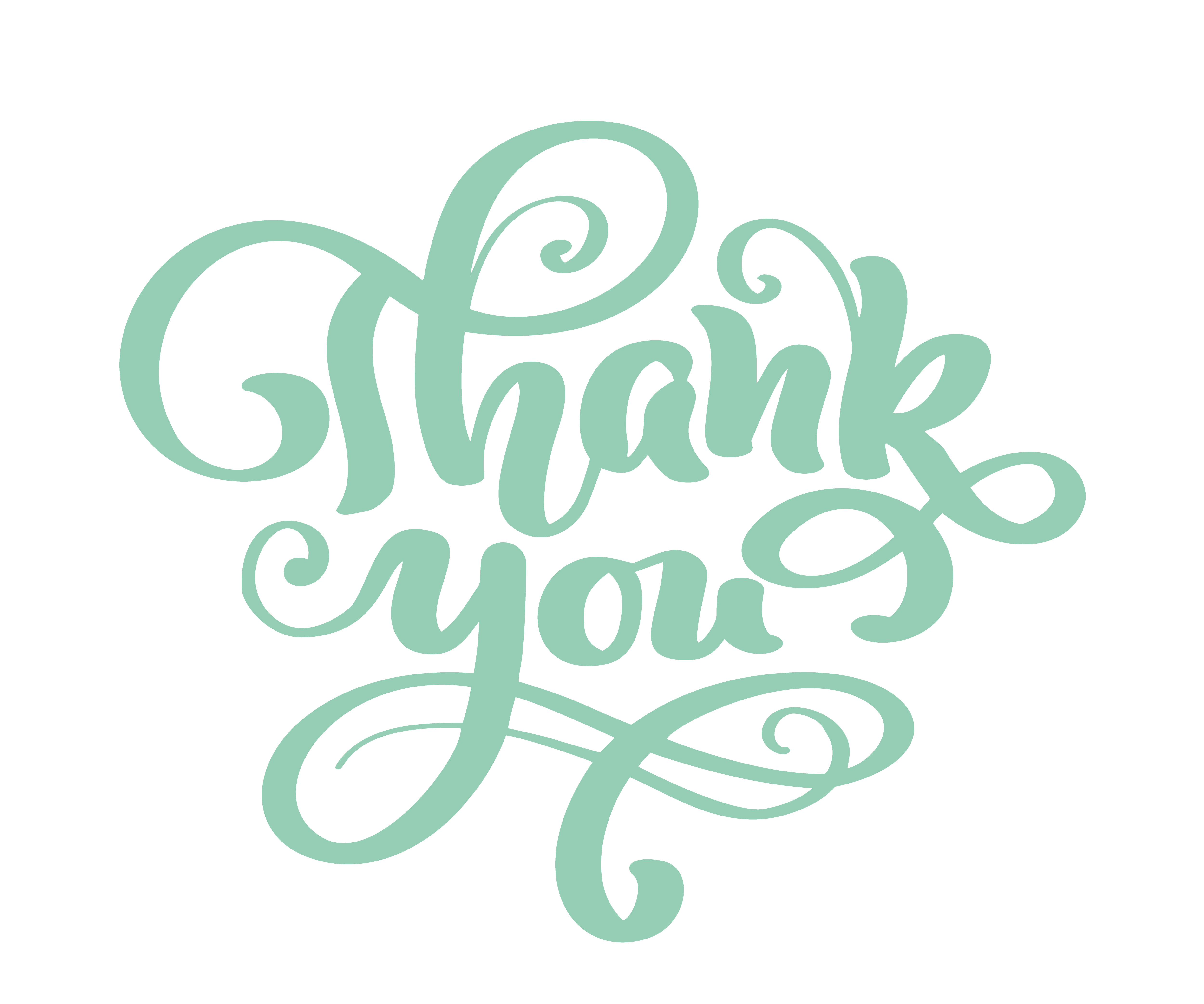Thank you Hand drawn text. Trendy hand lettering quote, fashion ... Thank you Hand drawn text. Trendy hand lettering quote, fashion ...