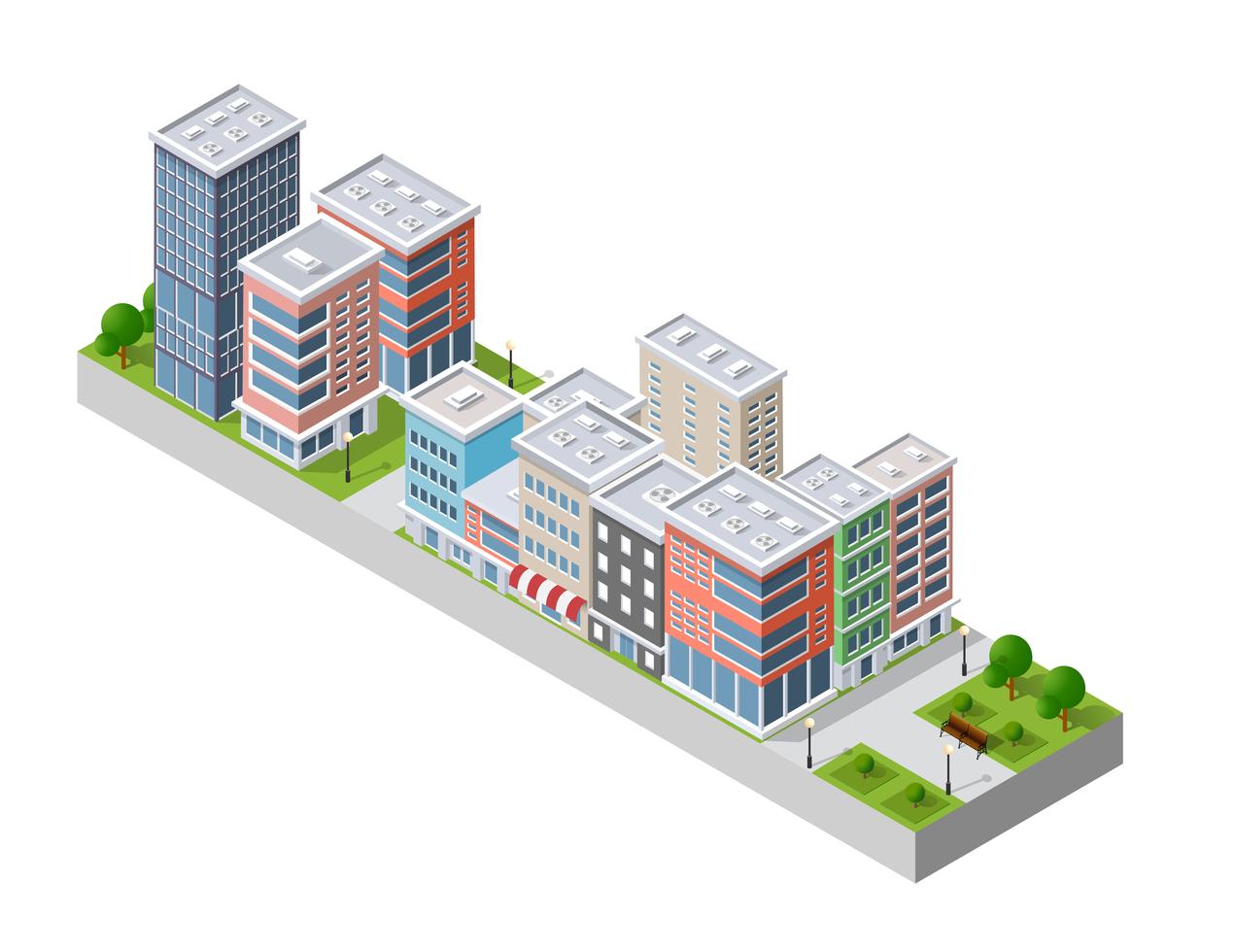 Isometric vector illustration 373186 Vector Art at Vecteezy