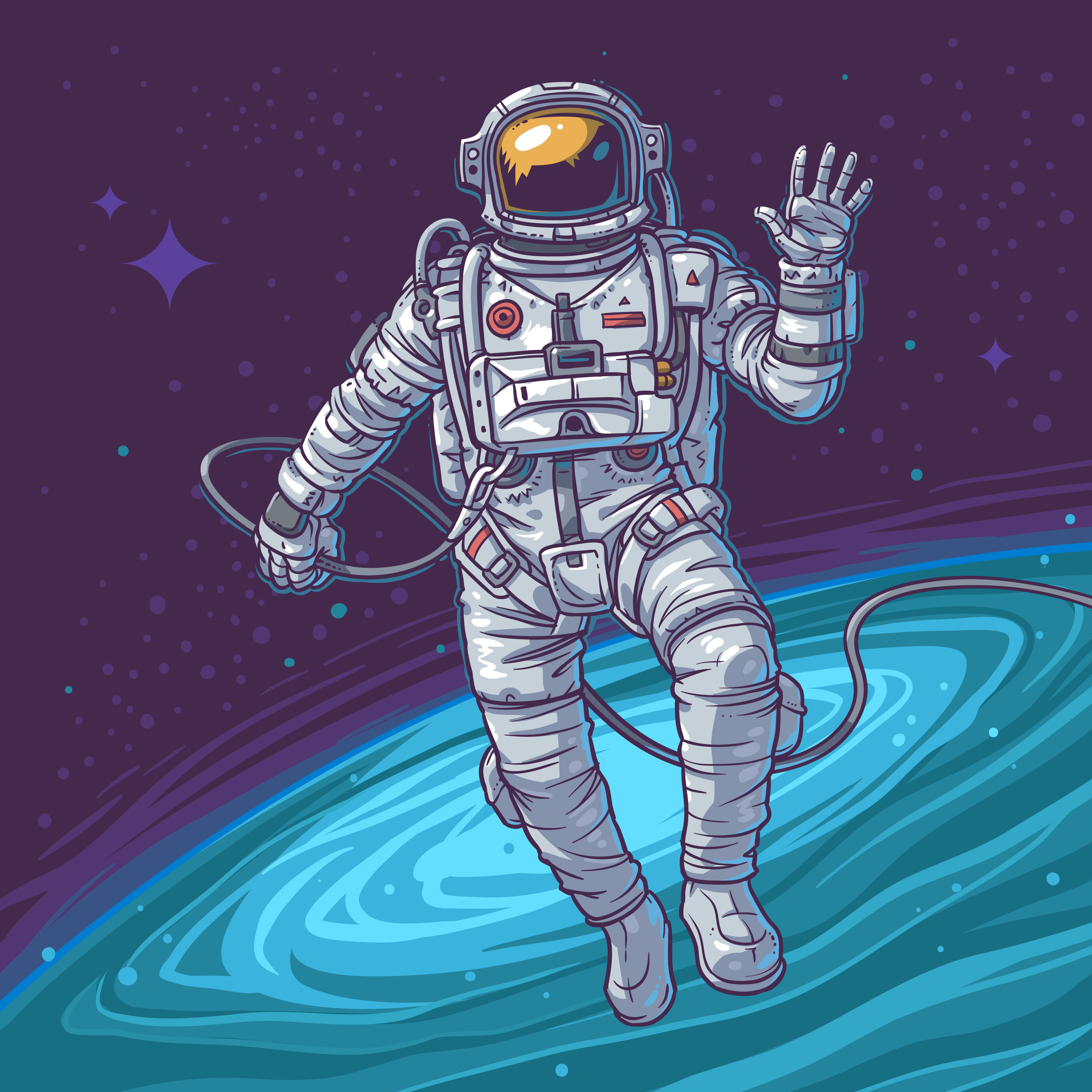 Vector illustration cosmonaut - Download Free Vector Art, Stock ... Vector illustration cosmonaut - Download Free Vector Art, Stock ...