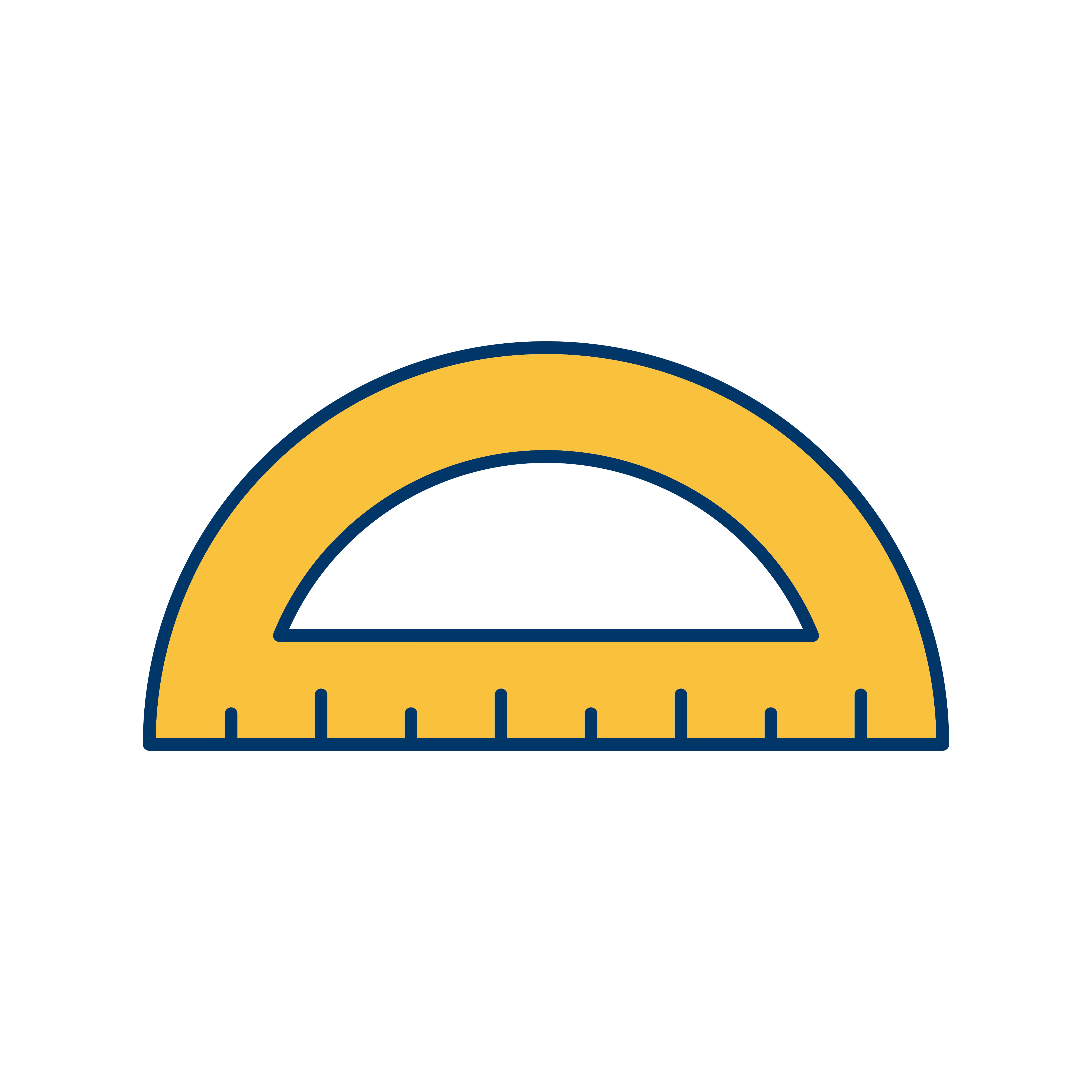 Protractor Vector Icon 376962 Vector Art At Vecteezy