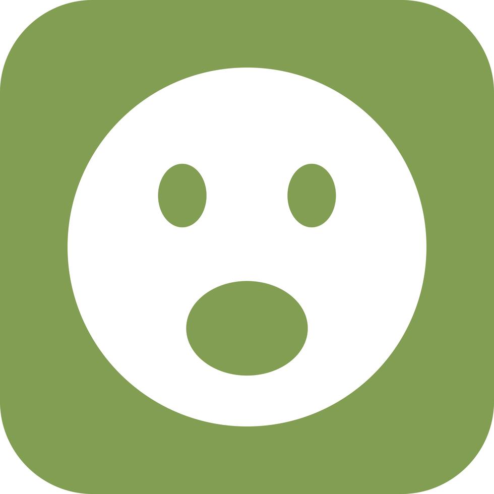 Surprised Emoji Vector Icon 377637 Vector Art at Vecteezy
