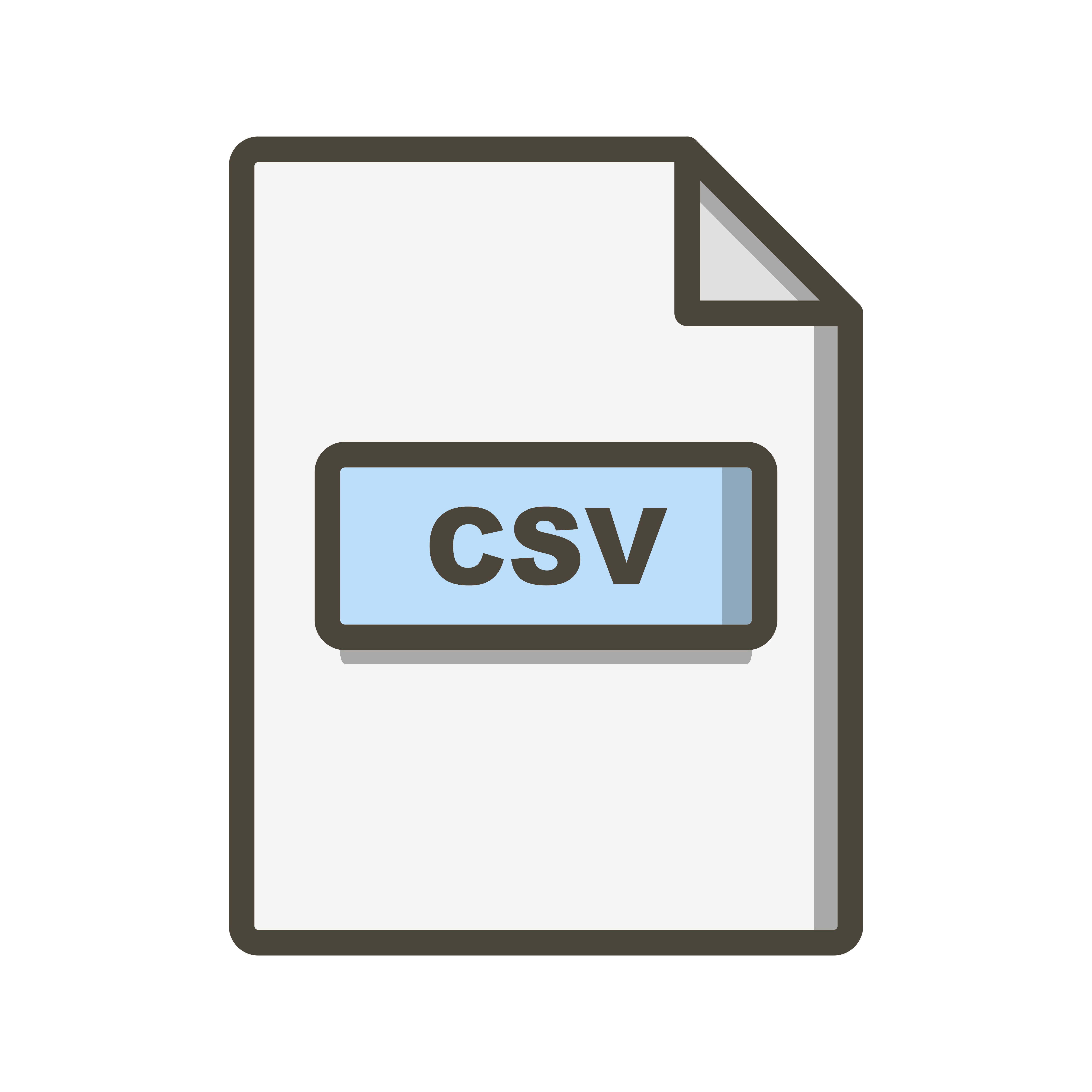 Excel Csv Icon