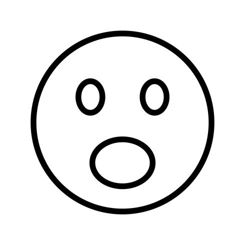 Surprised Emoji Vector Icon 378521 Vector Art at Vecteezy