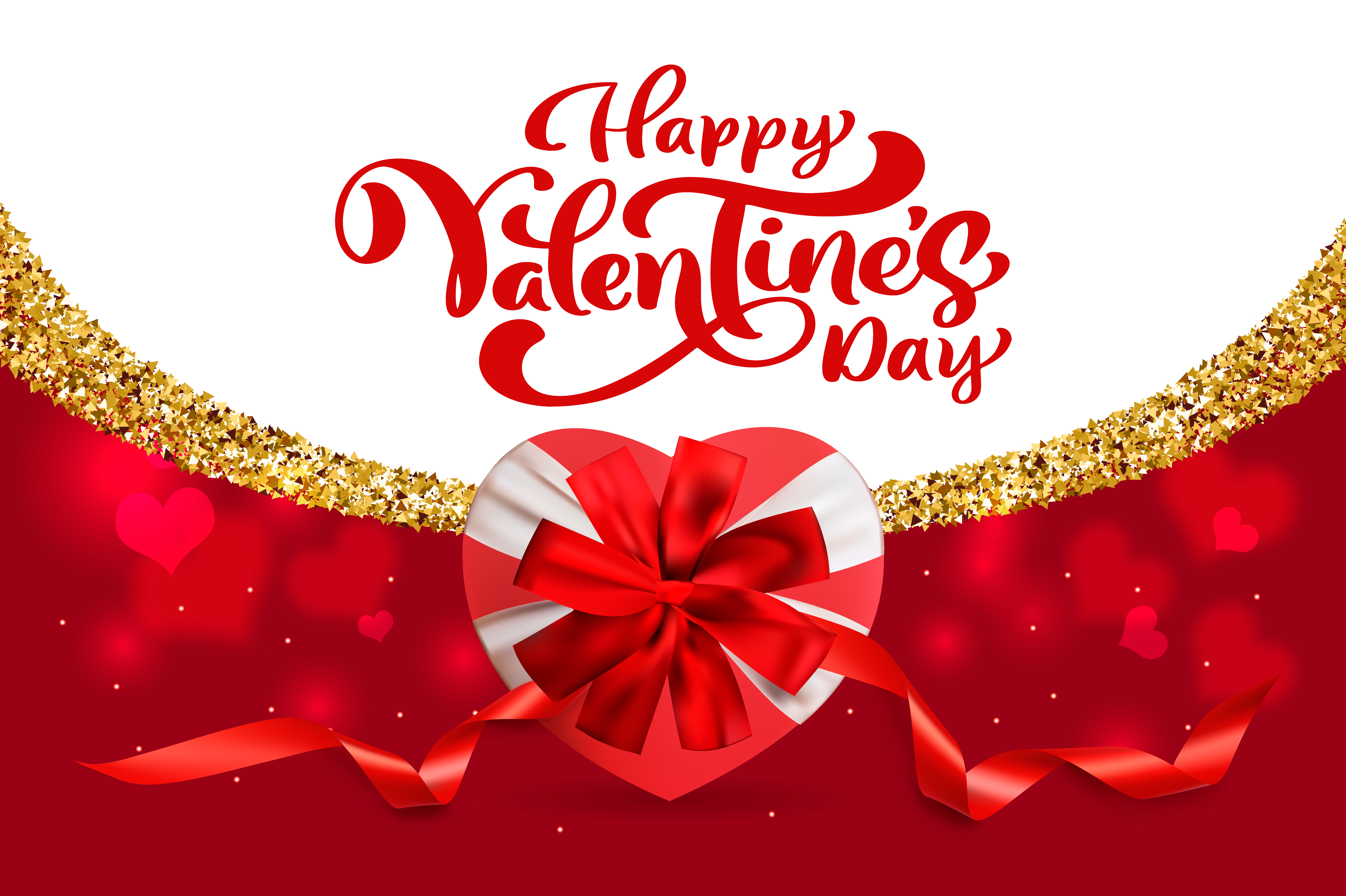 Happy Valentines Day Typography Vector Design For Greeting Cards And