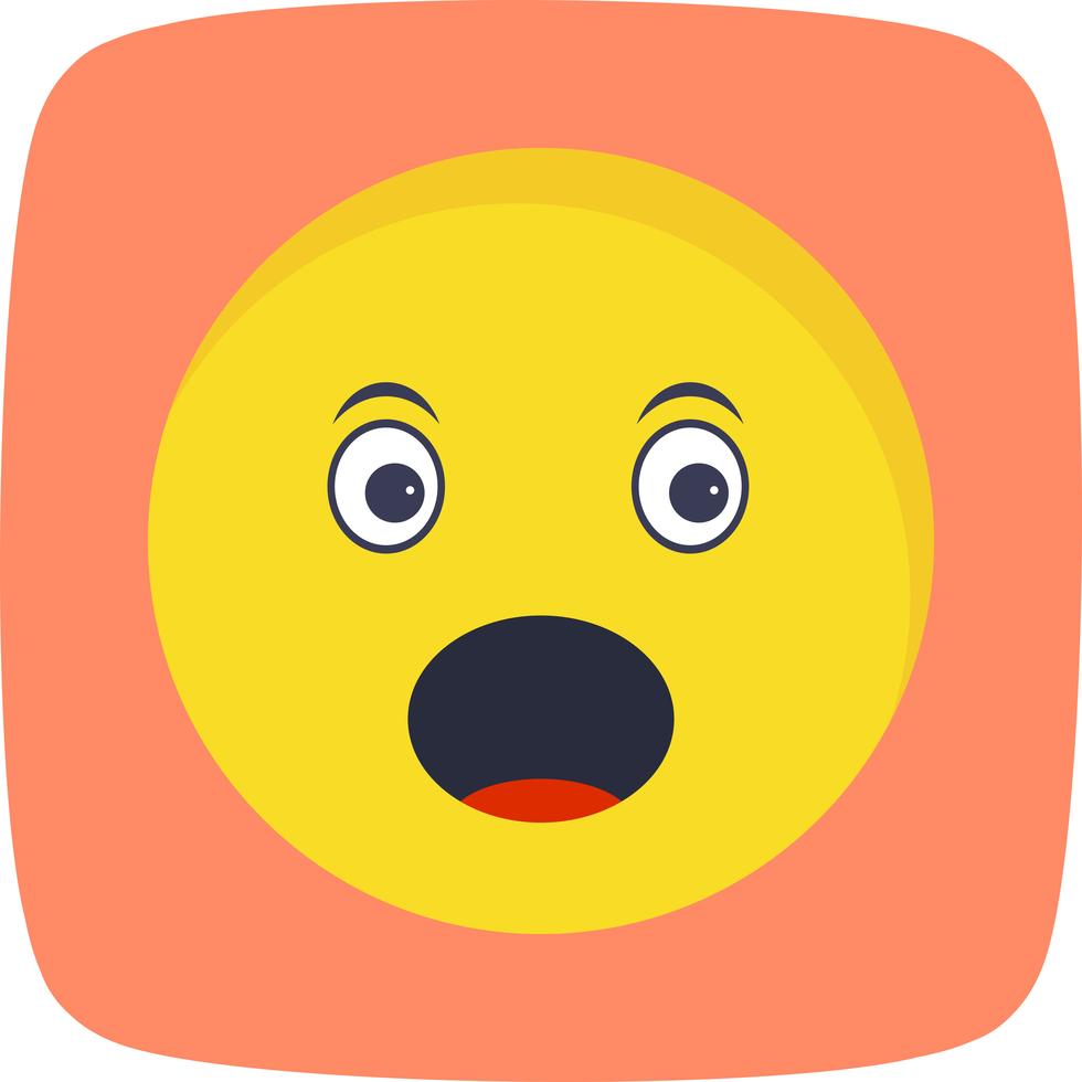 Surprised Emoji Vector Icon 379962 Vector Art at Vecteezy