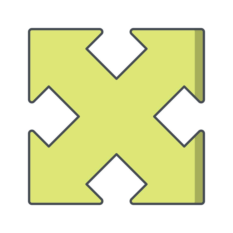 Expand Vector Icon 380798 Vector Art at Vecteezy