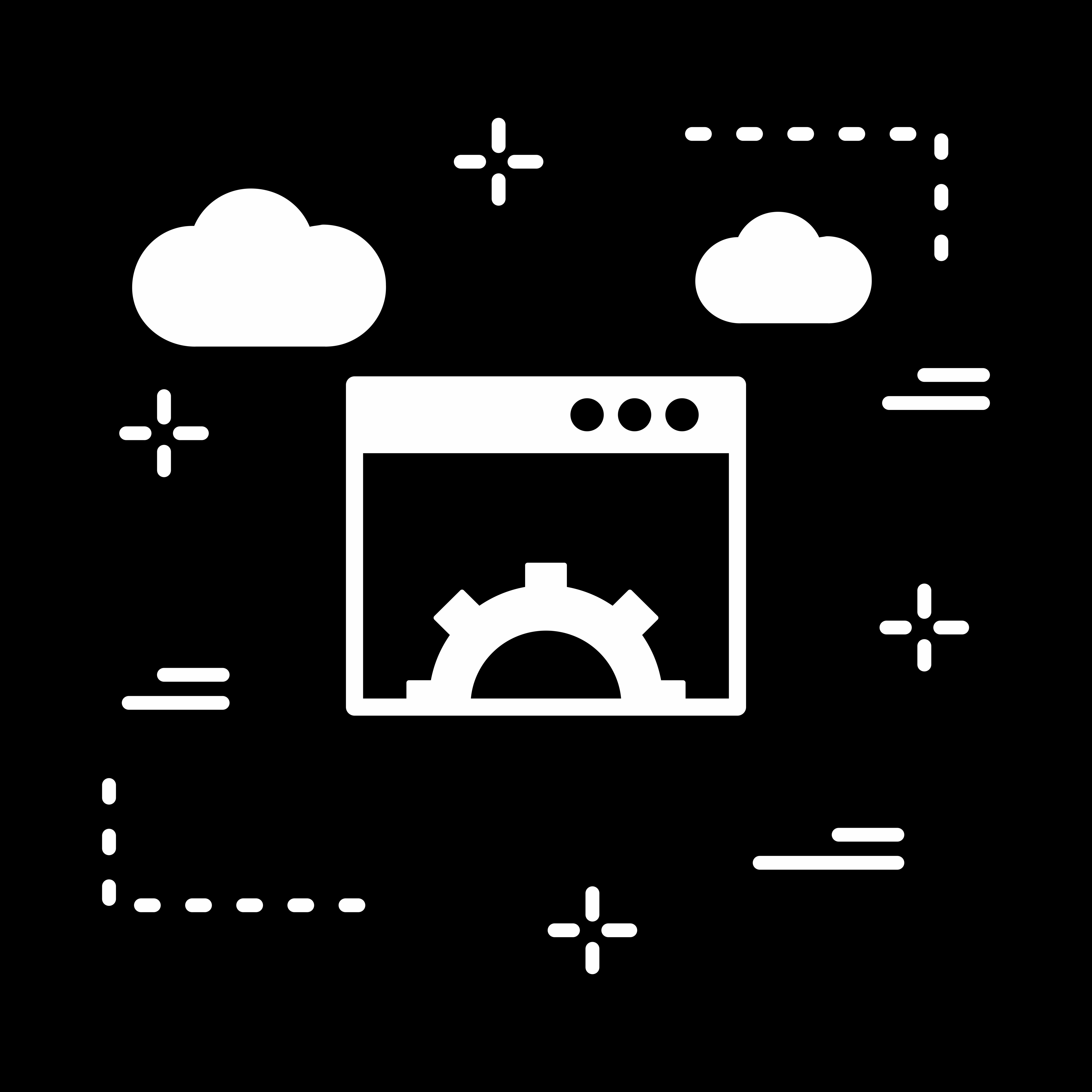 Vector Browser Setting Icon 382539 Vector Art At Vecteezy