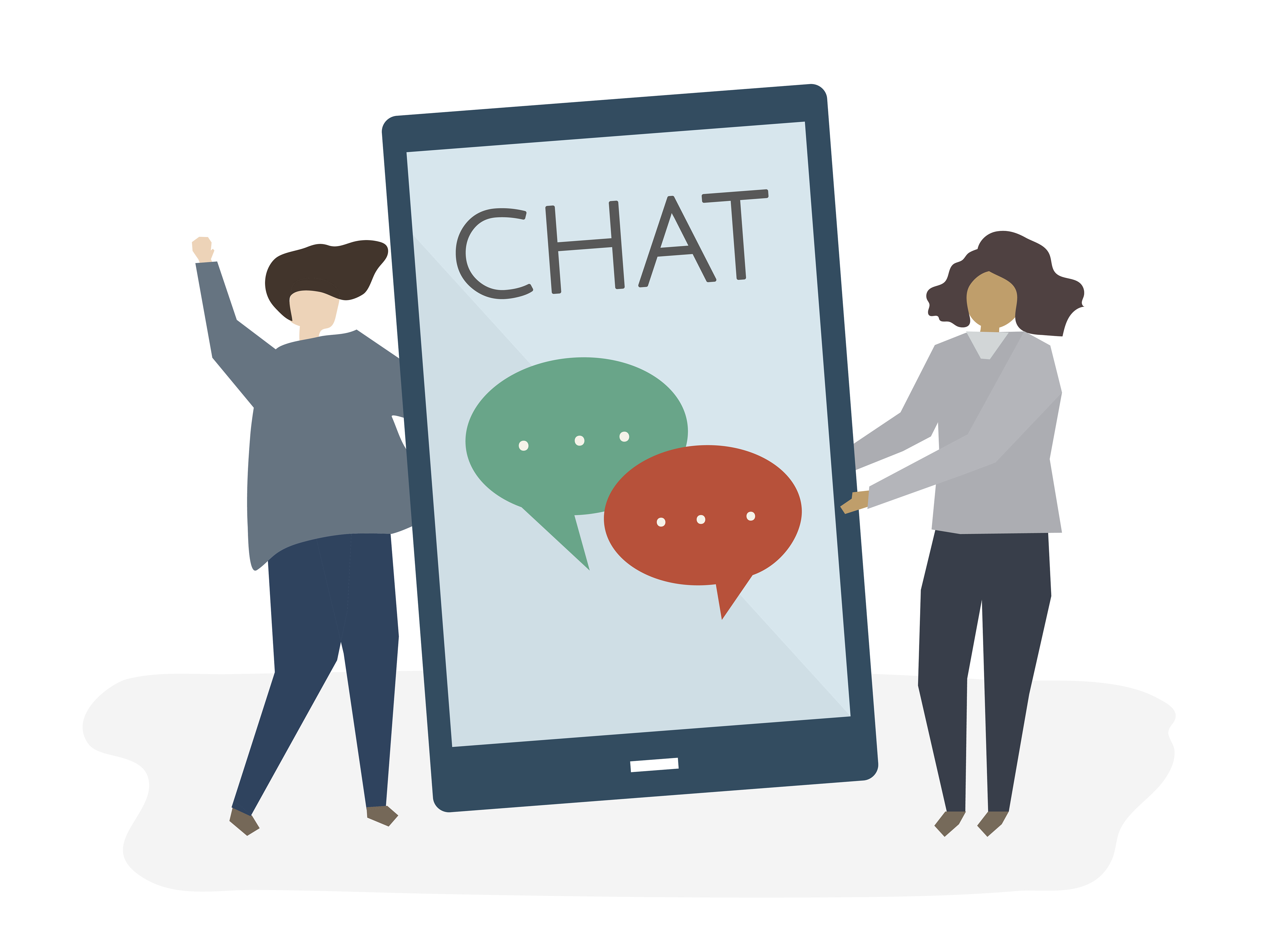 Couple Chatting With Each Other Download Free Vectors Clipart Graphics And Vector Art