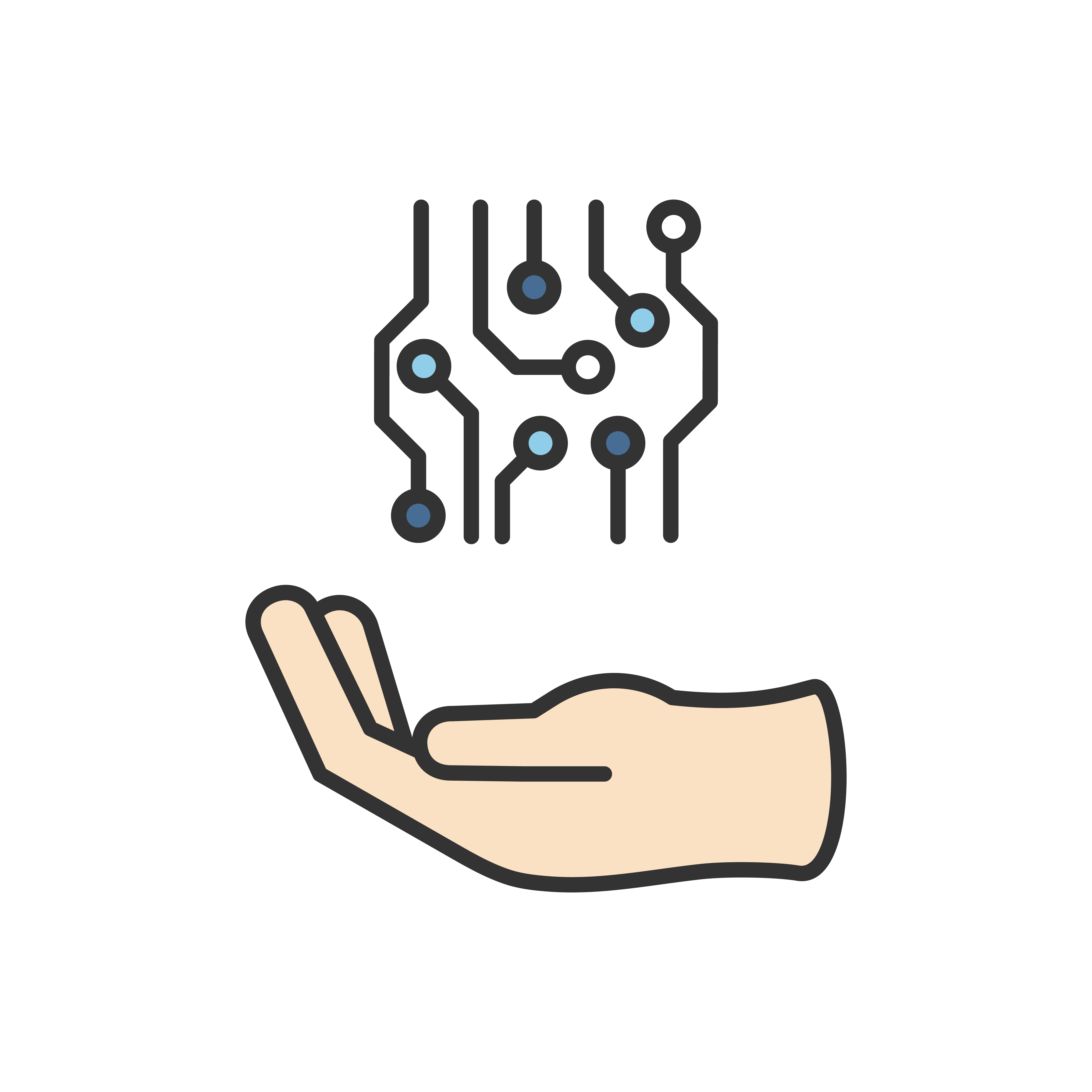 Illustration Of Technology Innovation Icon Download Free Vectors Clipart Graphics And Vector Art