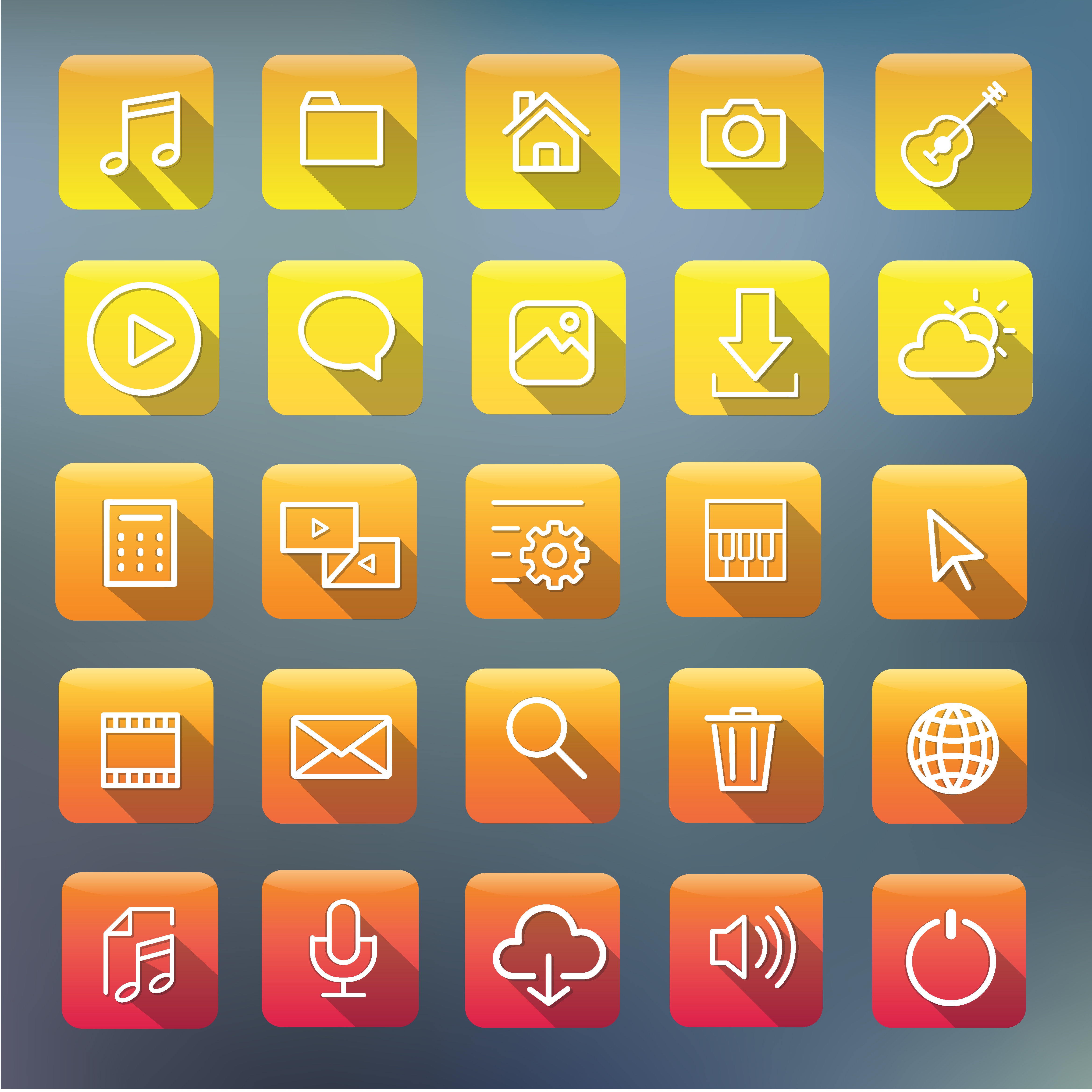 Icons and symbols set - Download Free Vectors, Clipart Graphics ... Icons and symbols set - Download Free Vectors, Clipart Graphics ...