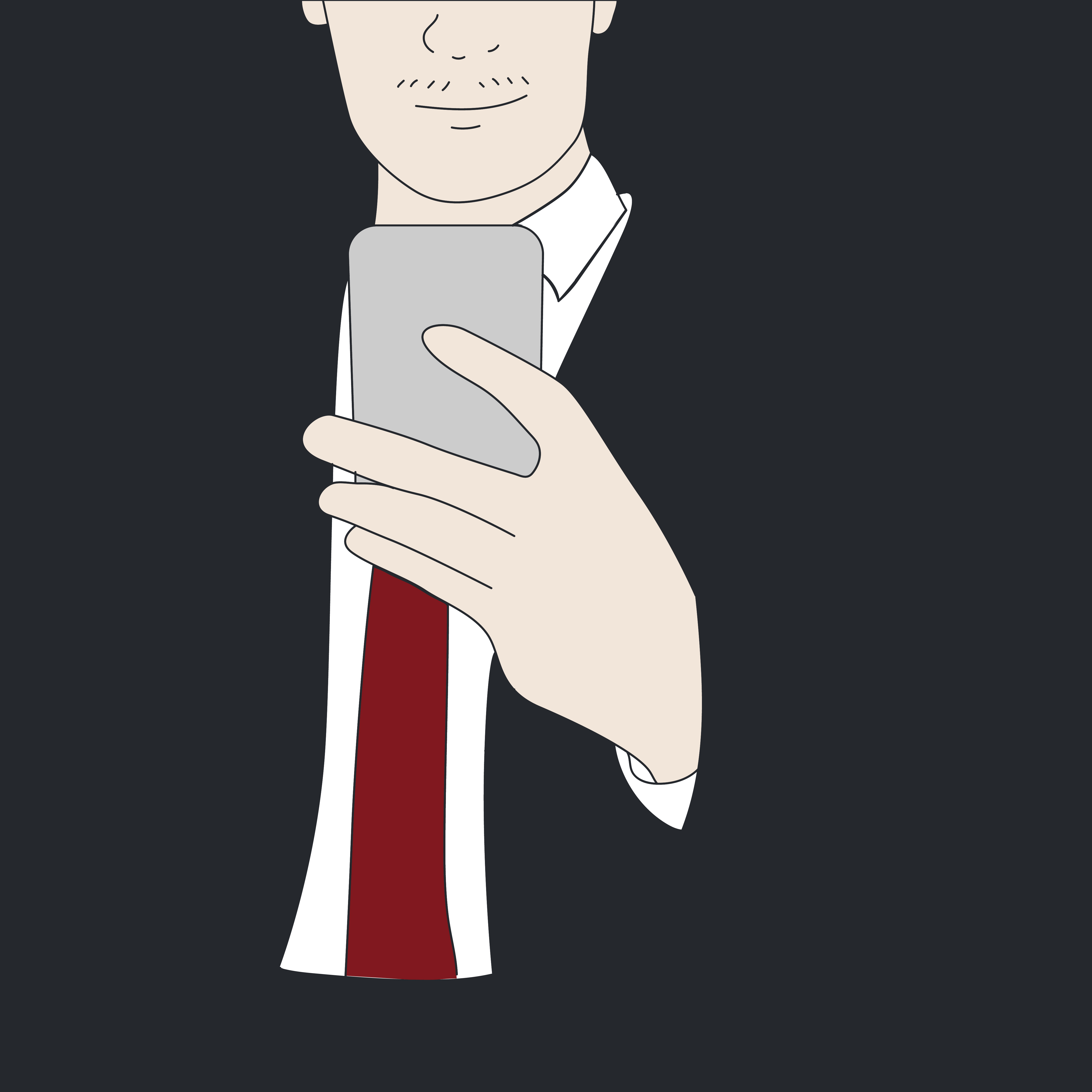 Vector of drawing businessman using mobile phone - Download Free ... Vector of drawing businessman using mobile phone - Download Free ...