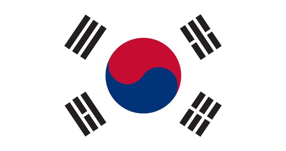 Illustration Of South Korea Flag Download Free Vectors Clipart
