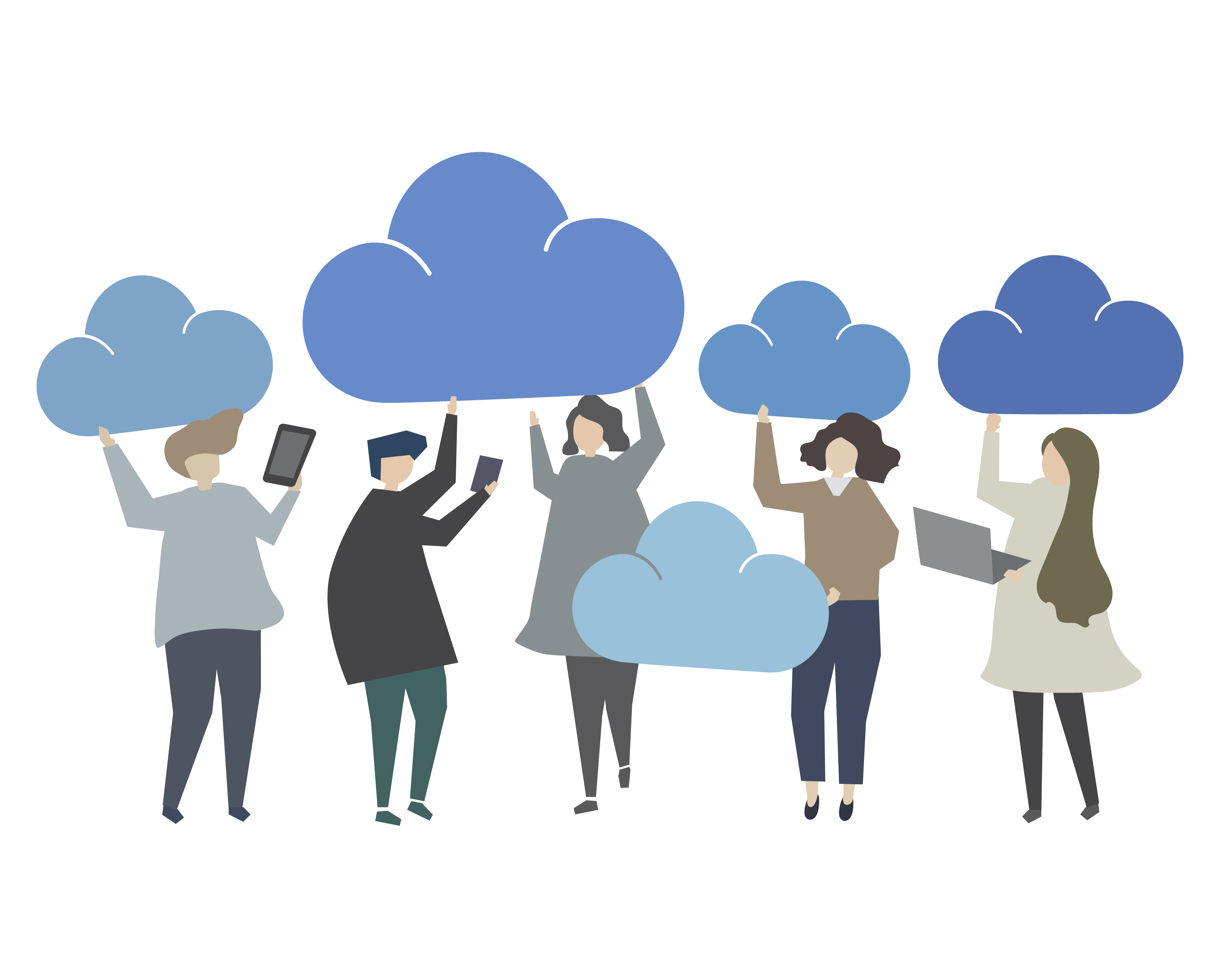 Data Storage Cloud Computing Concept Illustration Download Free Vectors Clipart Graphics