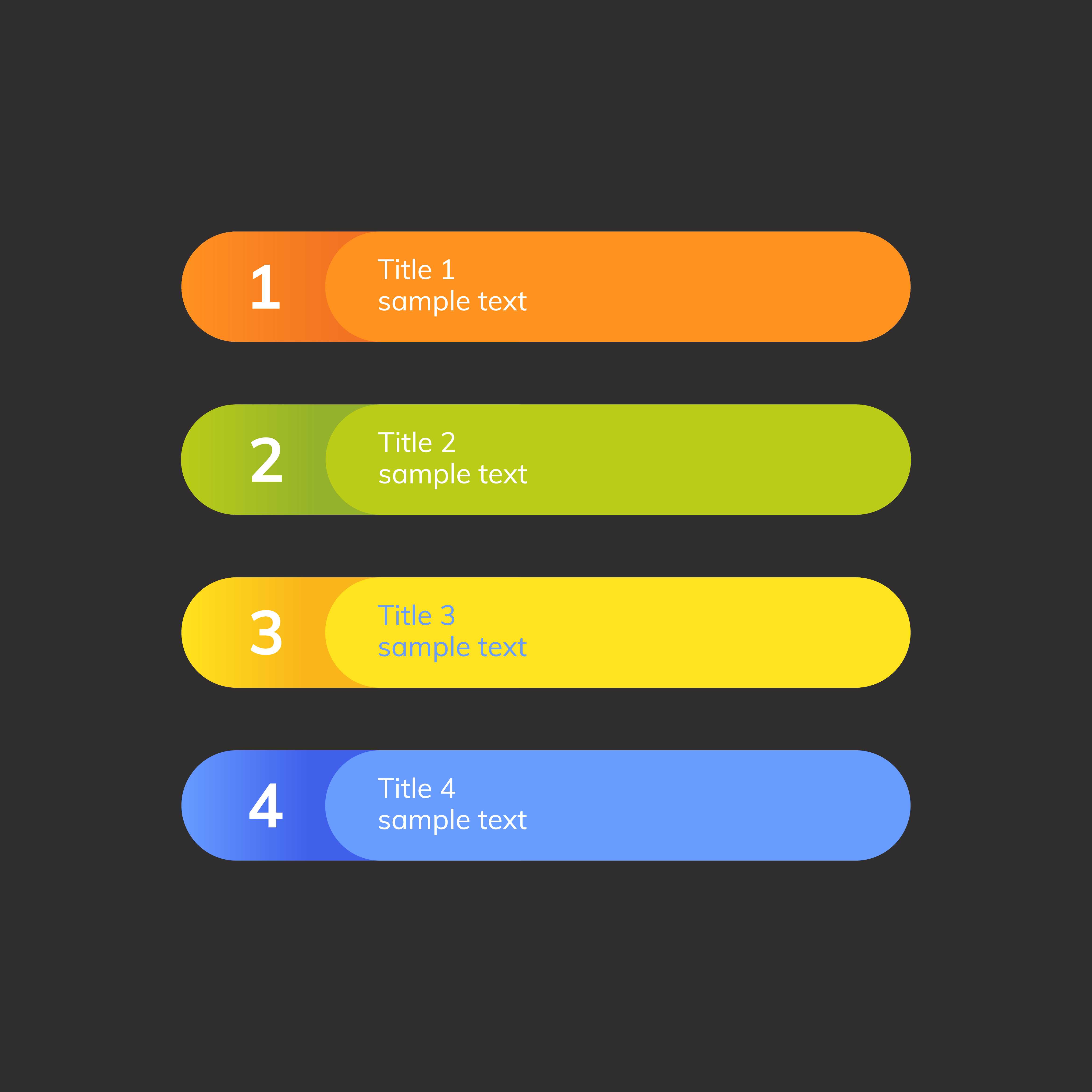 Numbered list business element vector - Download Free Vectors, Clipart ...