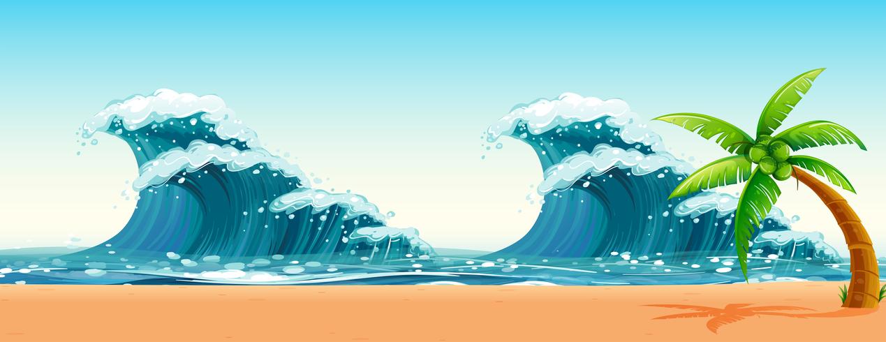 Beach Waves Clip Art