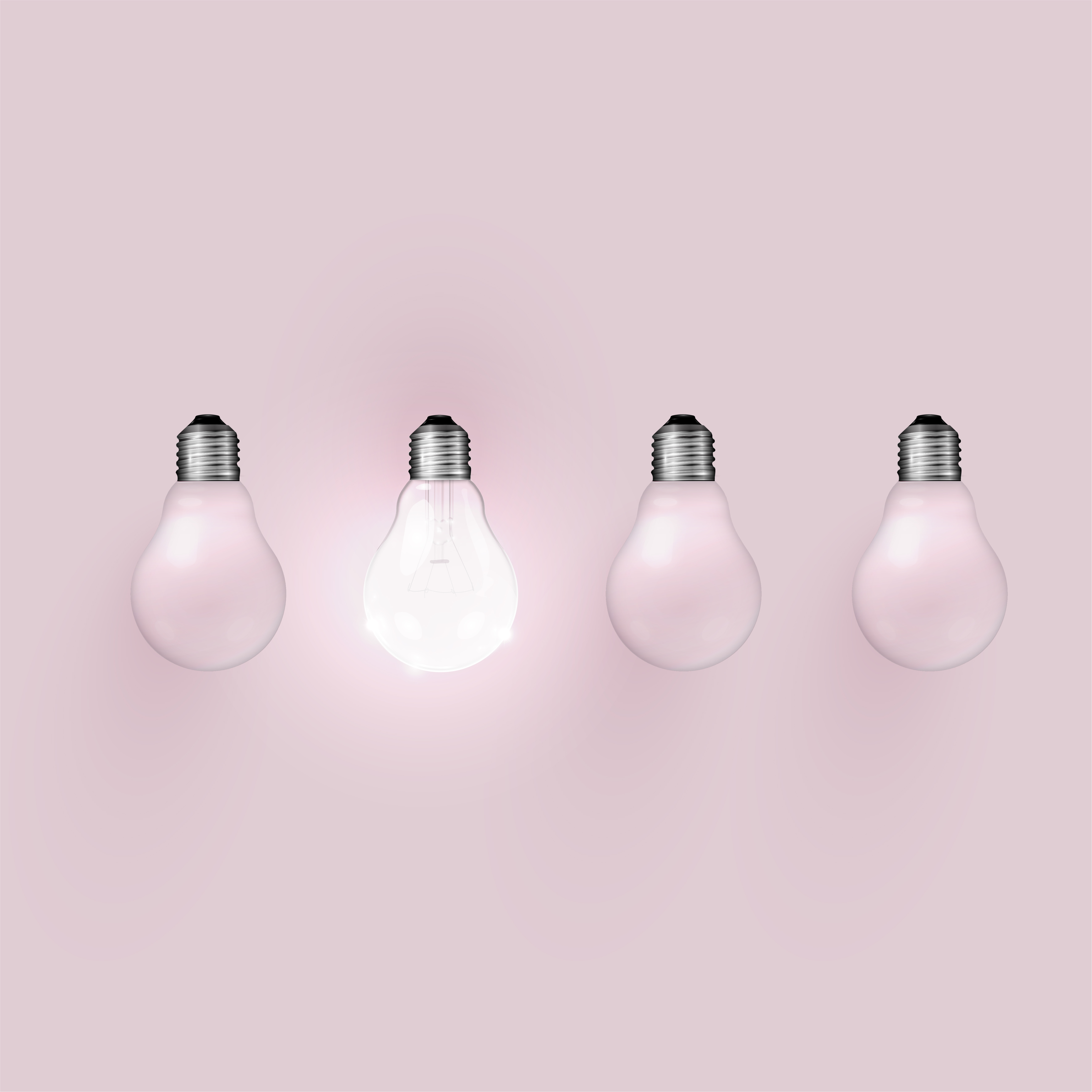 High detailed realistic light bulb illustration, vector 415211 Vector ...