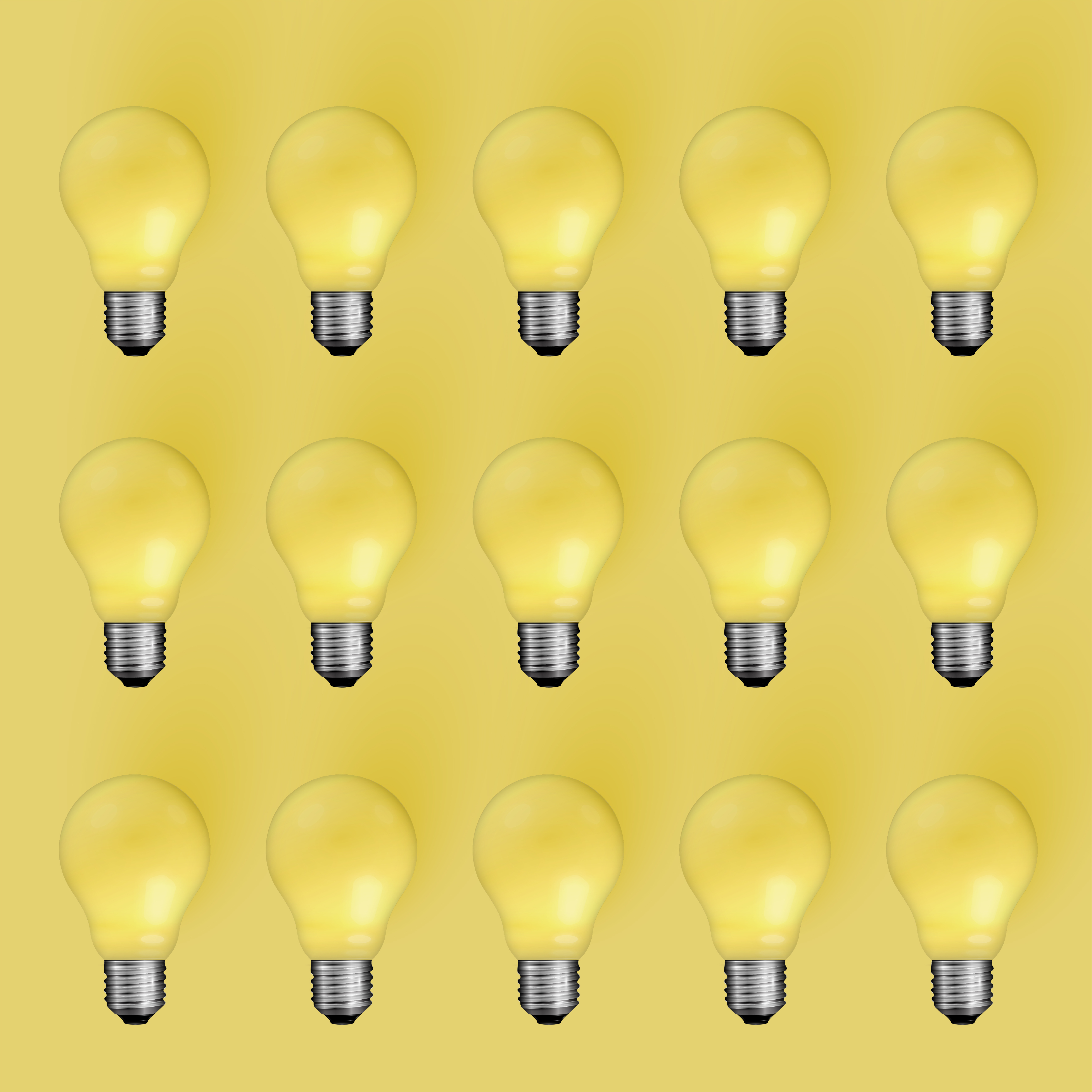 High detailed realistic light bulb illustration, vector 415496 Vector ...