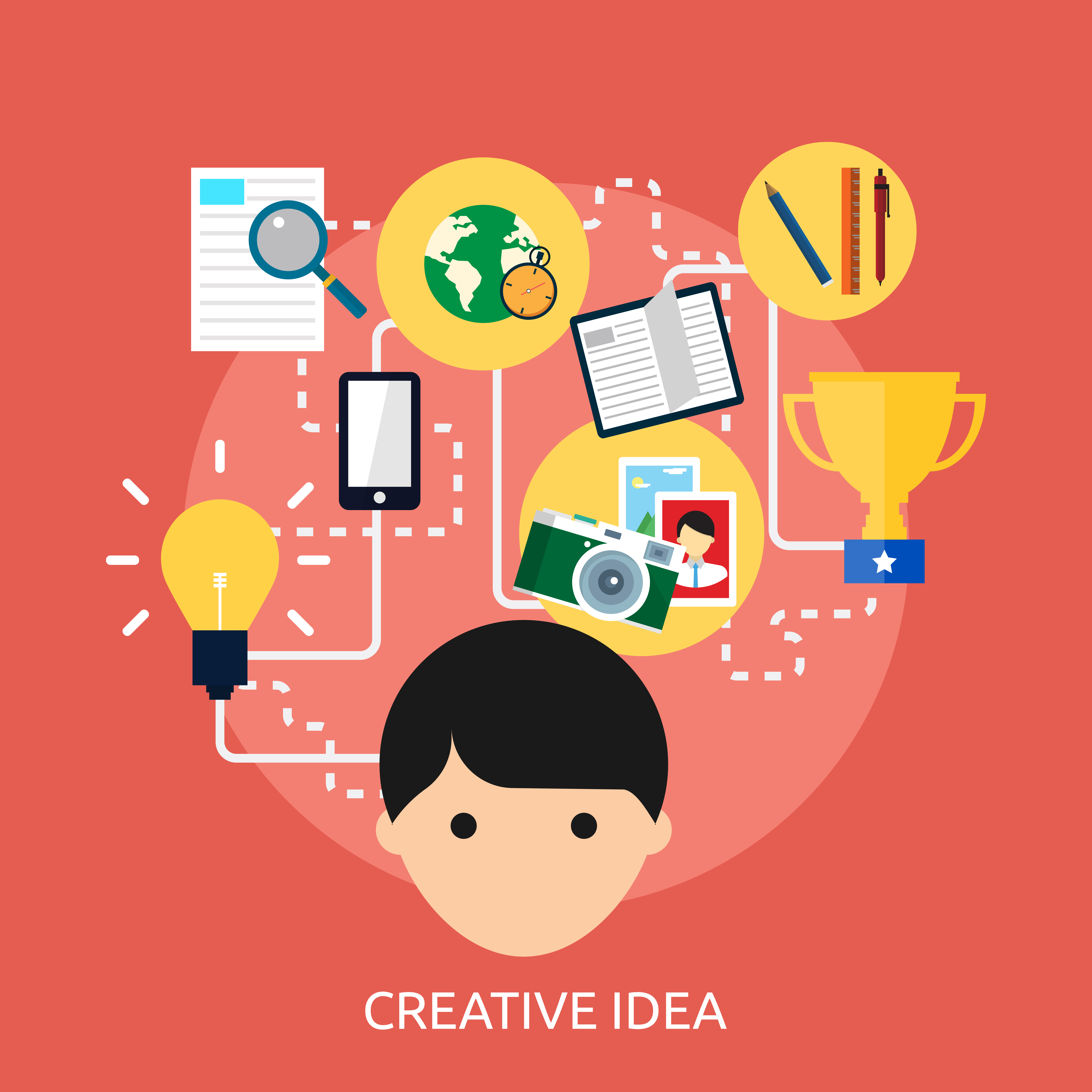 Creative Idea Conceptual illustration Design 416008 Vector Art at Vecteezy Creative Idea Conceptual illustration Design 416008 Vector Art at Vecteezy