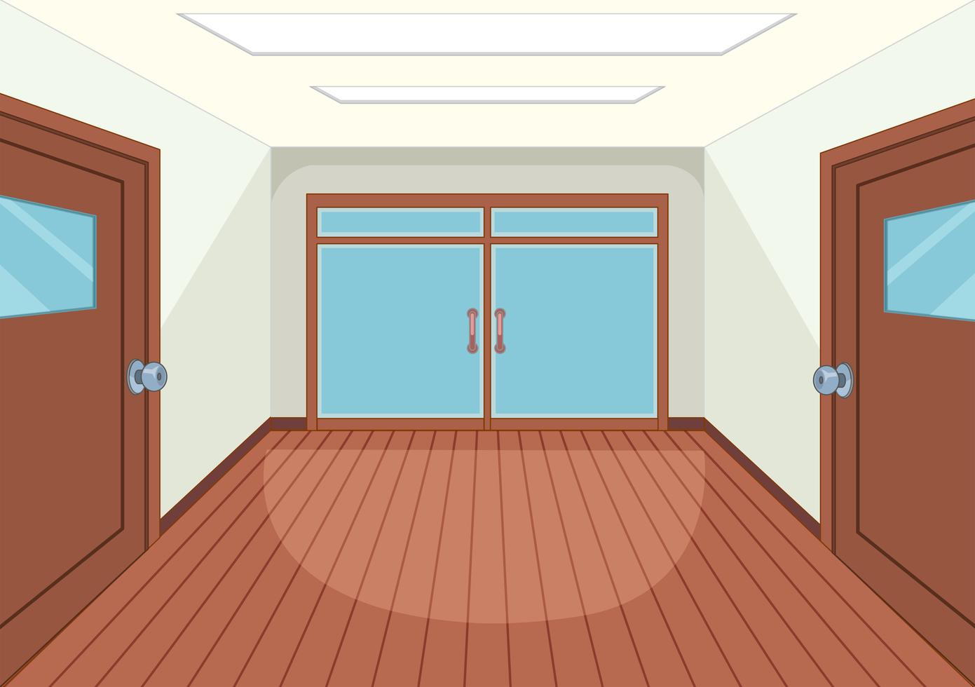 An empty room interior 418708 Vector Art at Vecteezy