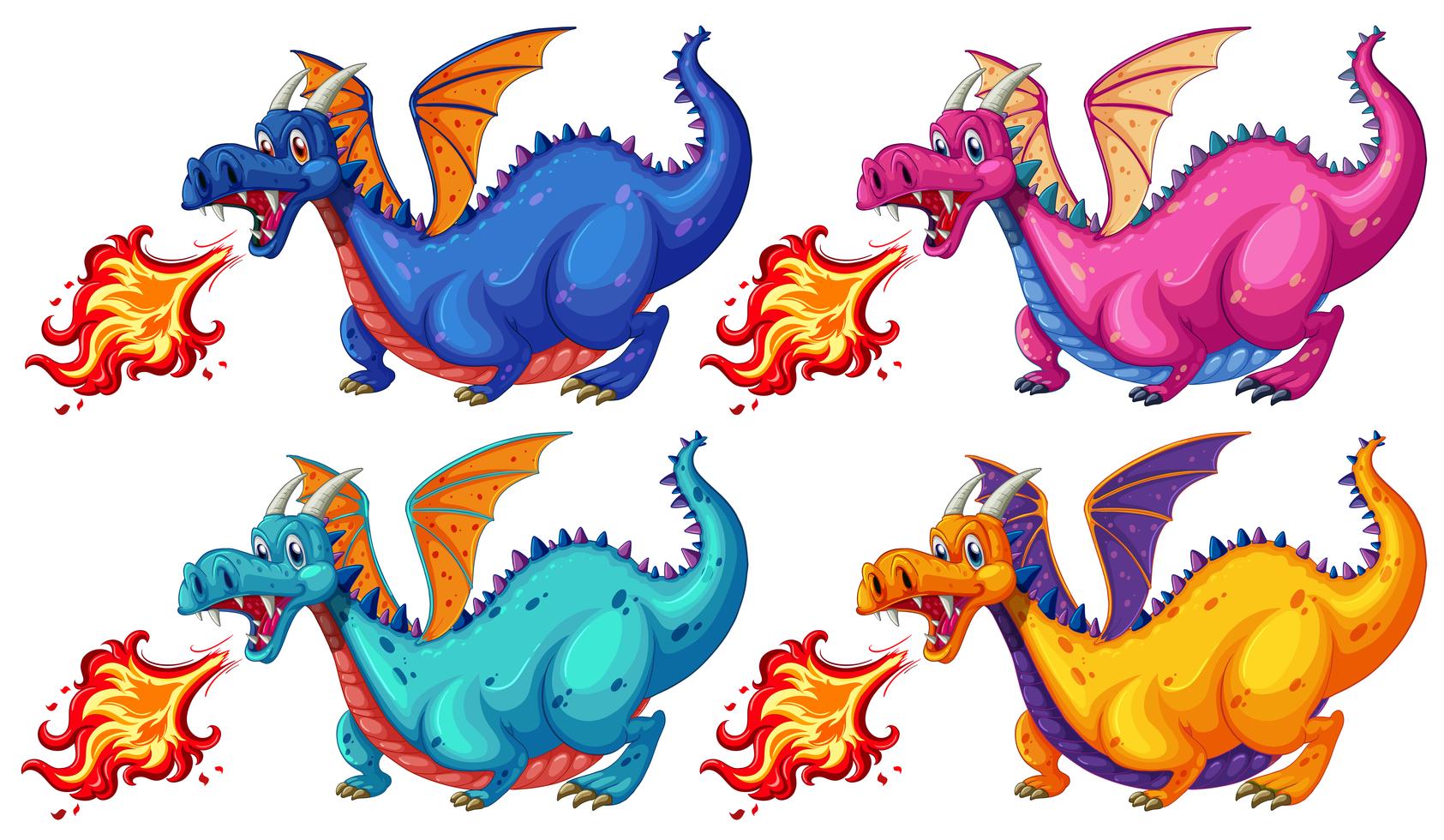 Dragon 418907 Vector Art at Vecteezy