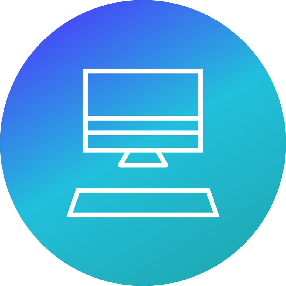 Computer Icon Vector Illustration 423100 Vector Art at Vecteezy