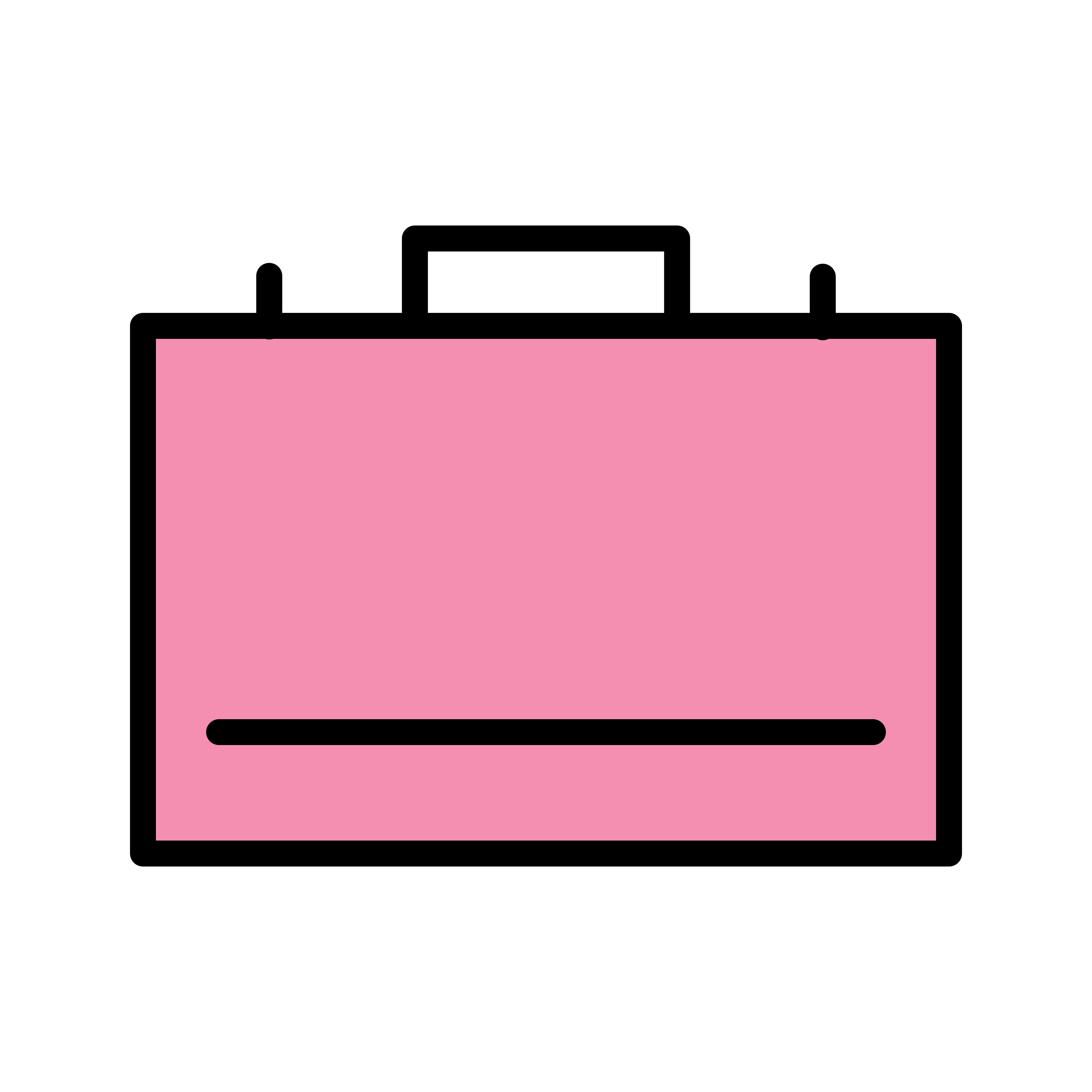 Vector Briefcase Icon 424177 Vector Art At Vecteezy