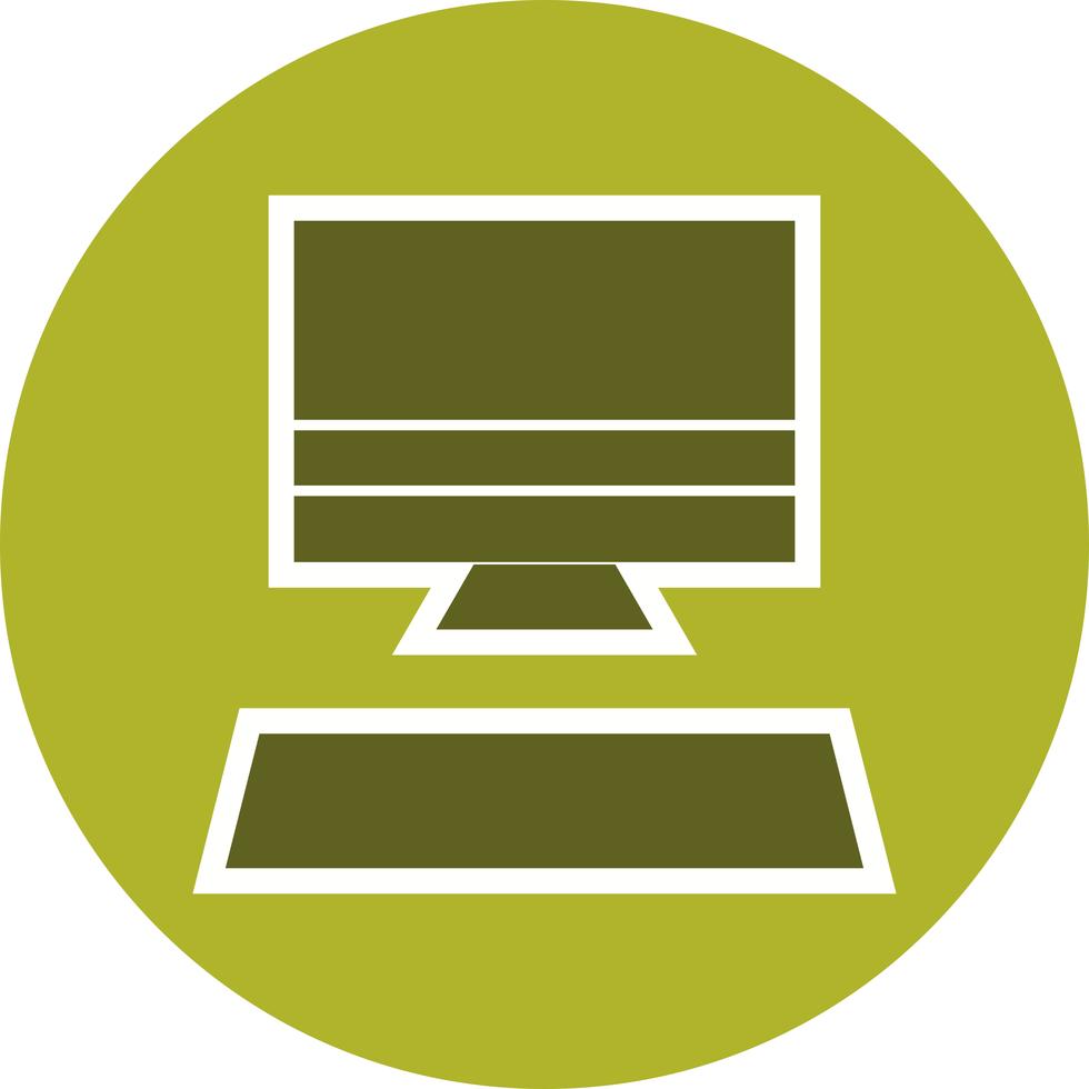 Computer Icon Vector Illustration 424317 Vector Art at Vecteezy