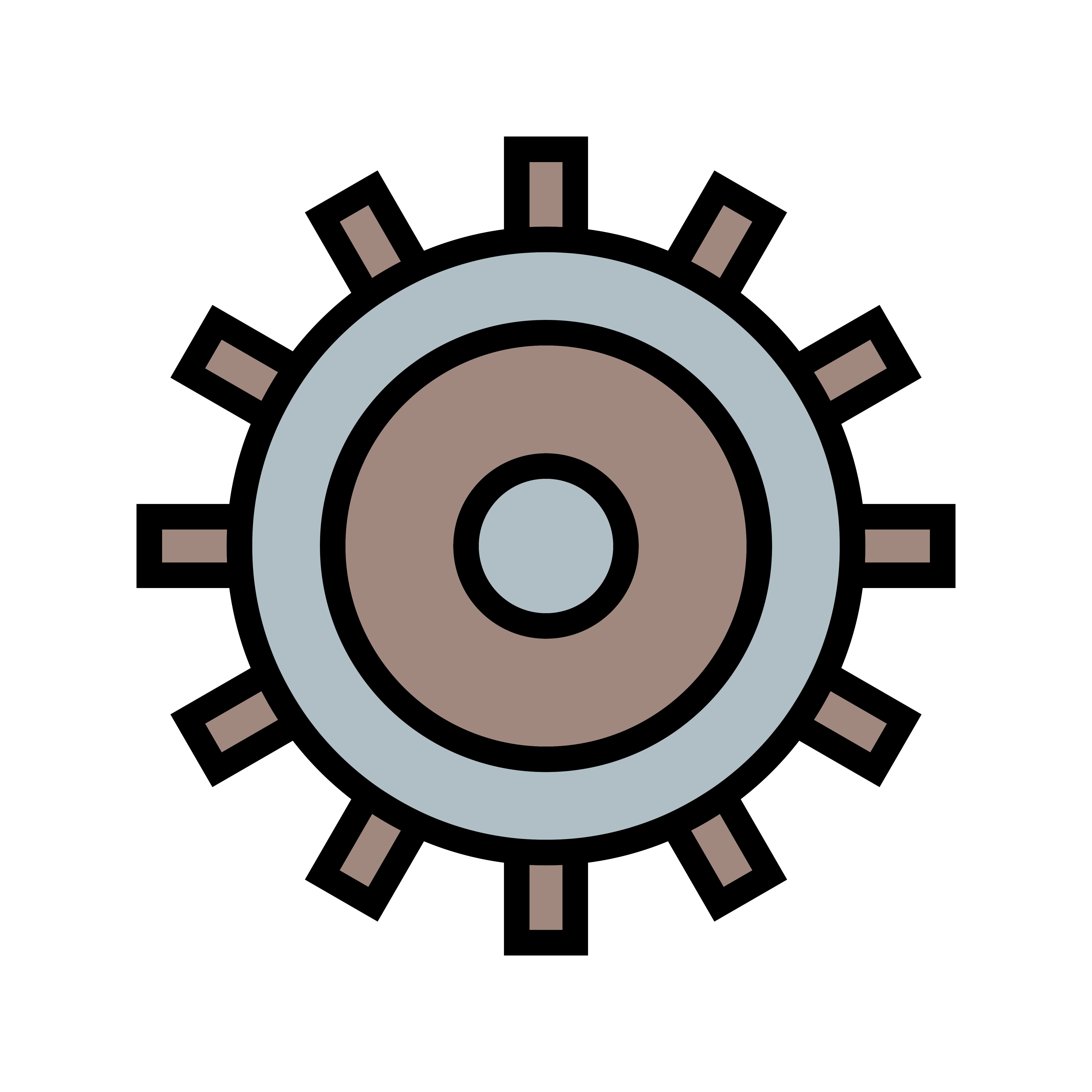 Vector Settings Icon 425708 Vector Art at Vecteezy