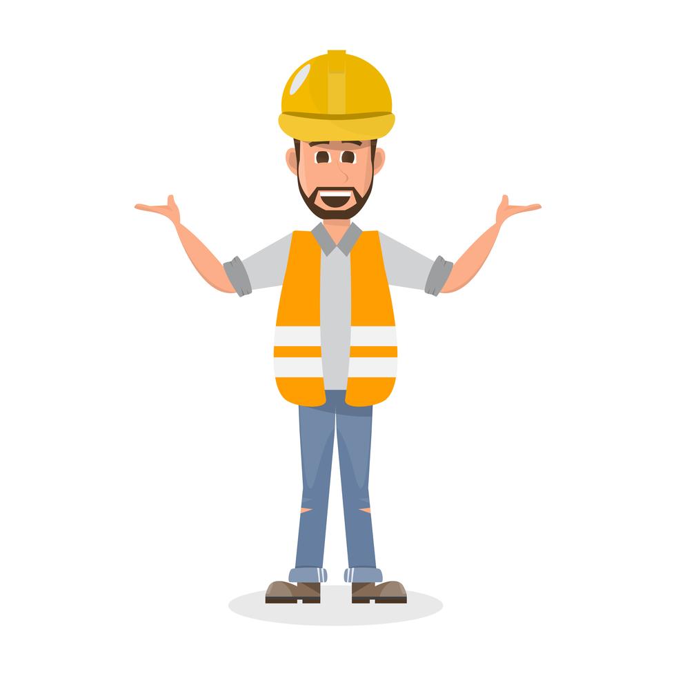 Arquitecto Capataz Trabajador De La Construcción De Ingeniería De