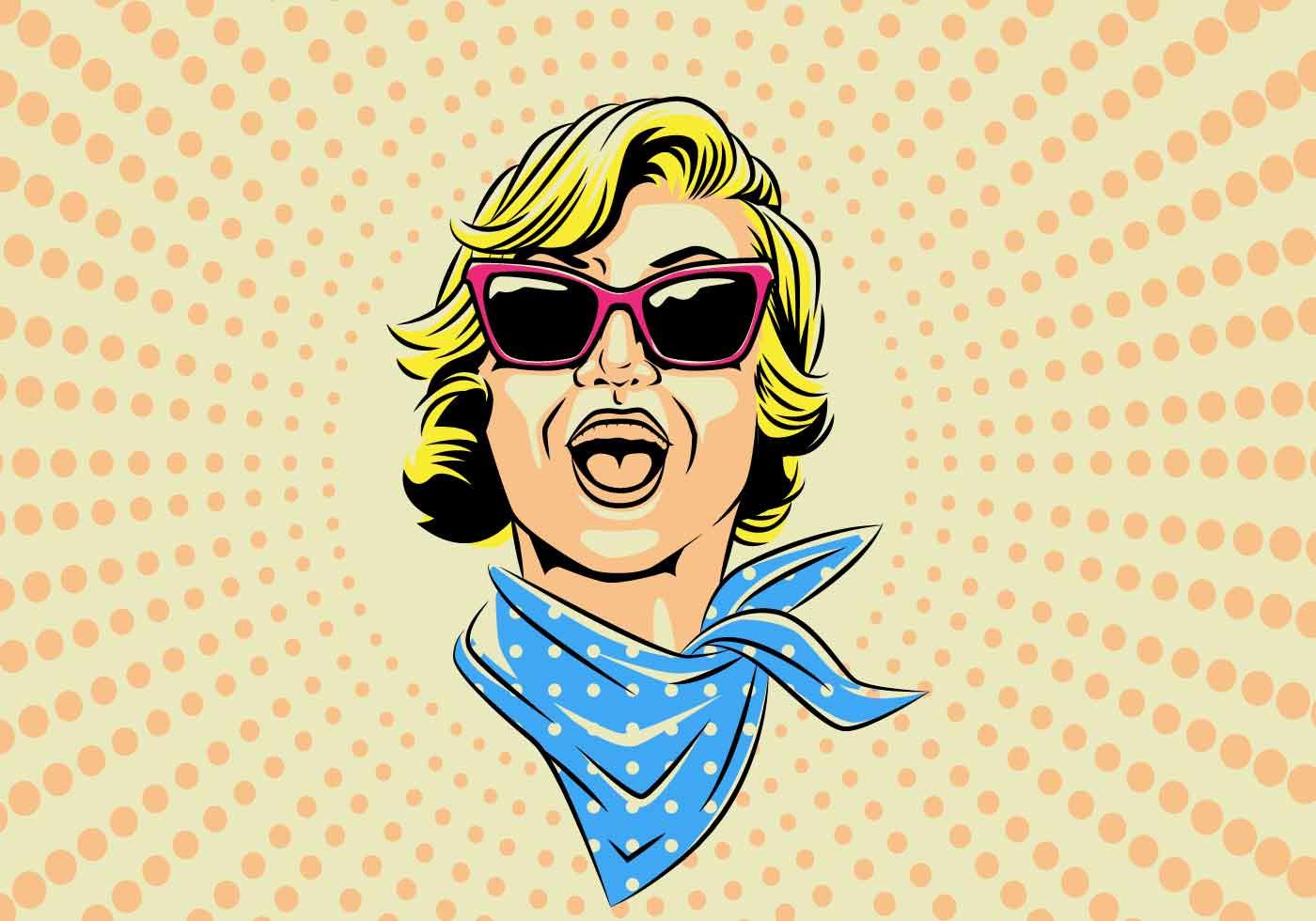 Woman With Eyeglasses 426345 Vector Art at Vecteezy