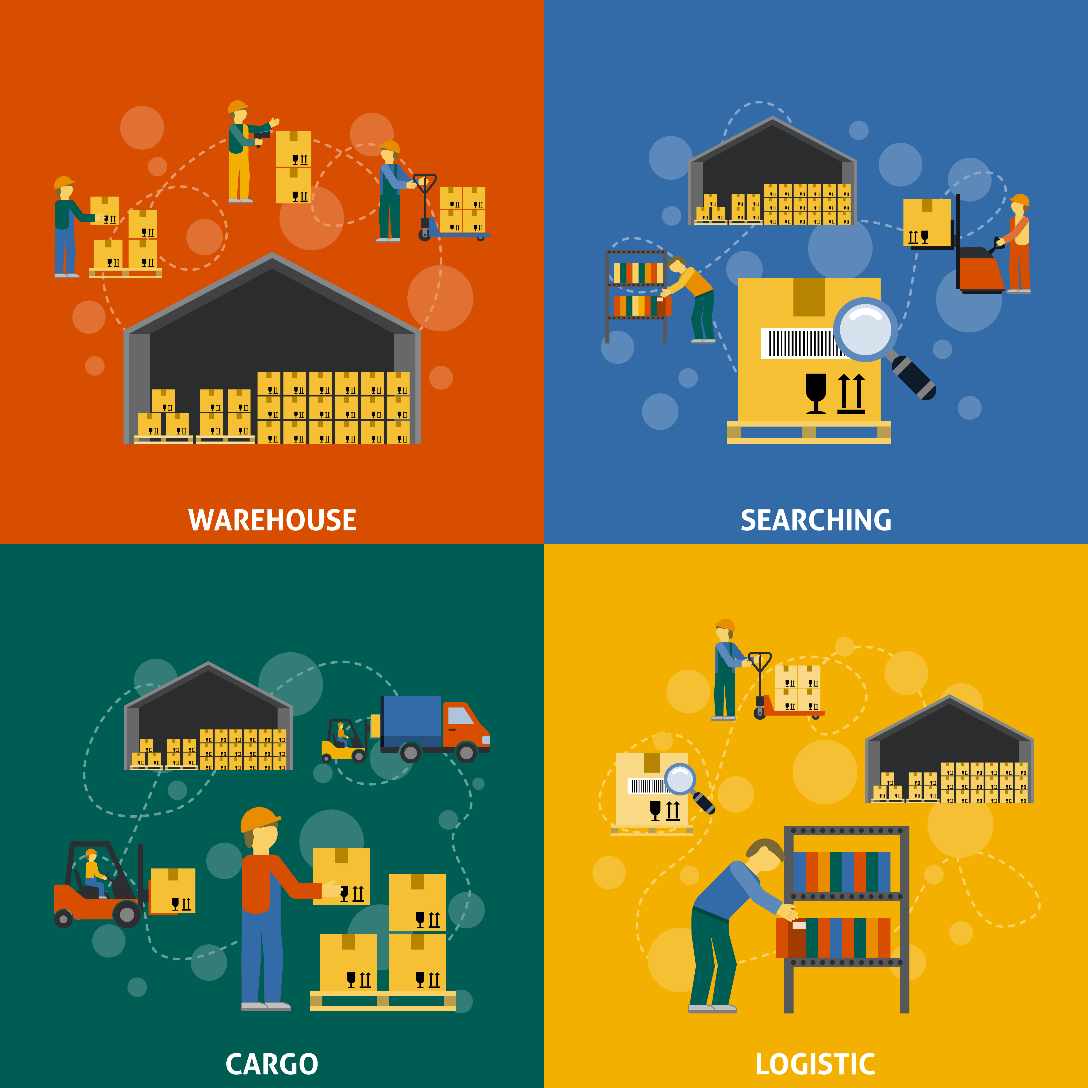 Warehouse Icons Flat 428346 Vector Art at Vecteezy Warehouse Icons Flat 428346 Vector Art at Vecteezy