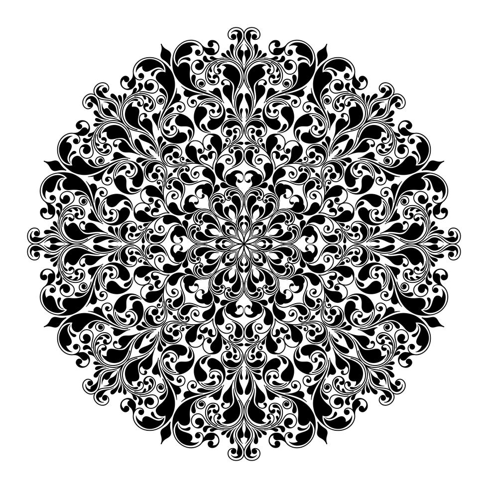 Ornamental round pattern 429322 Vector Art at Vecteezy