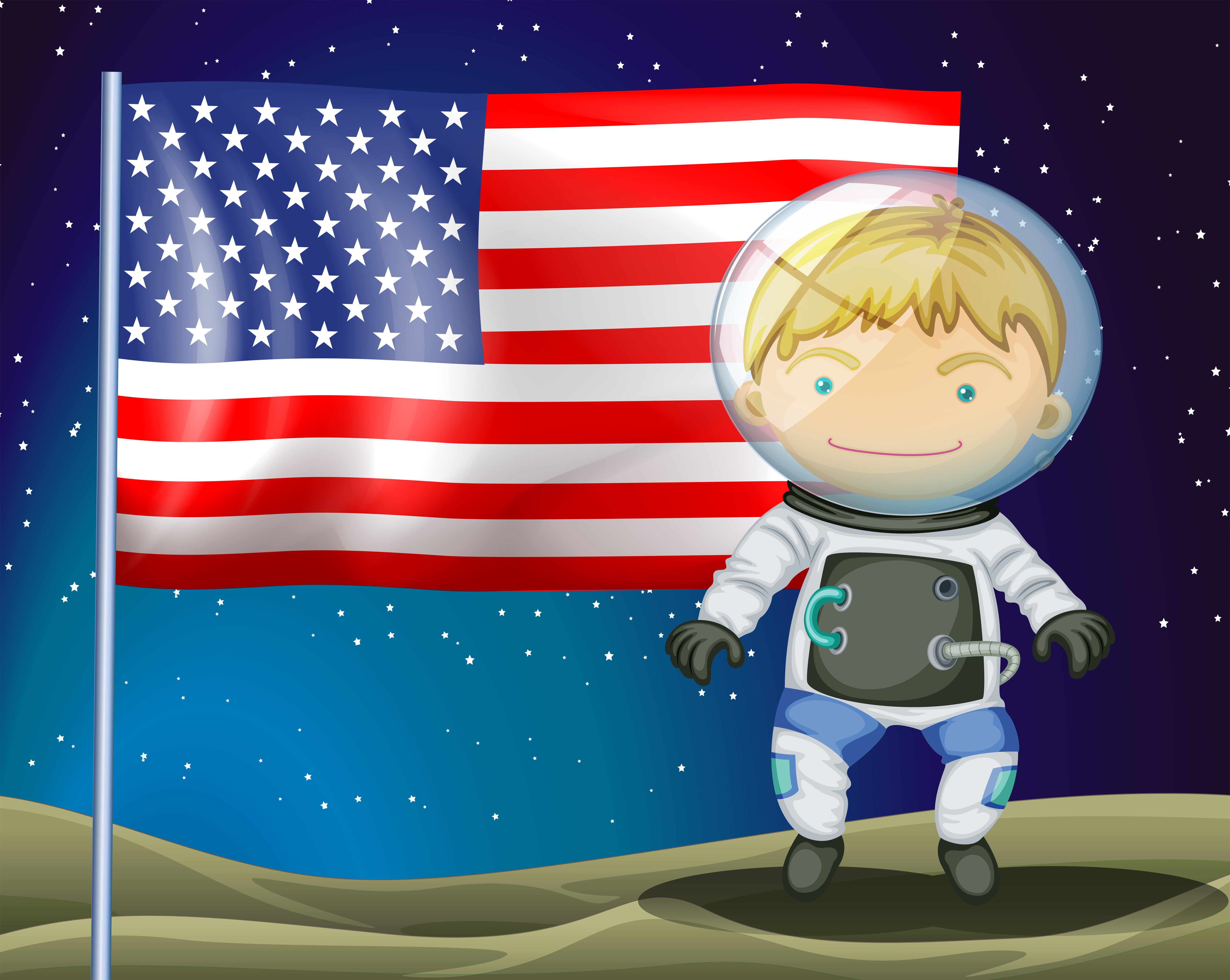 An Explorer Beside The Flag Of America 433940 Vector Art At Vecteezy an-explorer-beside-the-flag-of-america-433940-vector-art-at-vecteezy