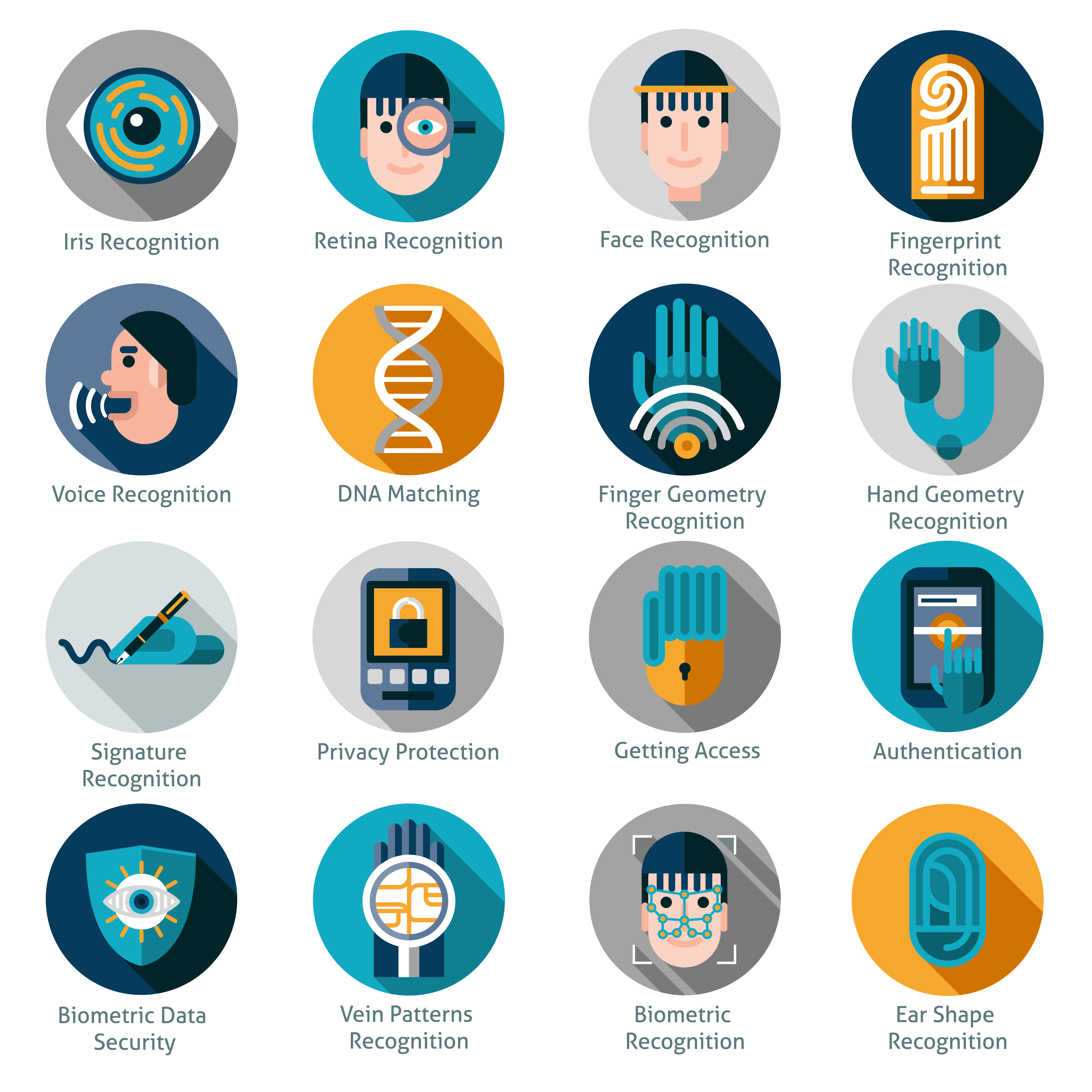 Biometric Authentication Icons 434898 Vector Art at Vecteezy Biometric Authentication Icons 434898 Vector Art at Vecteezy