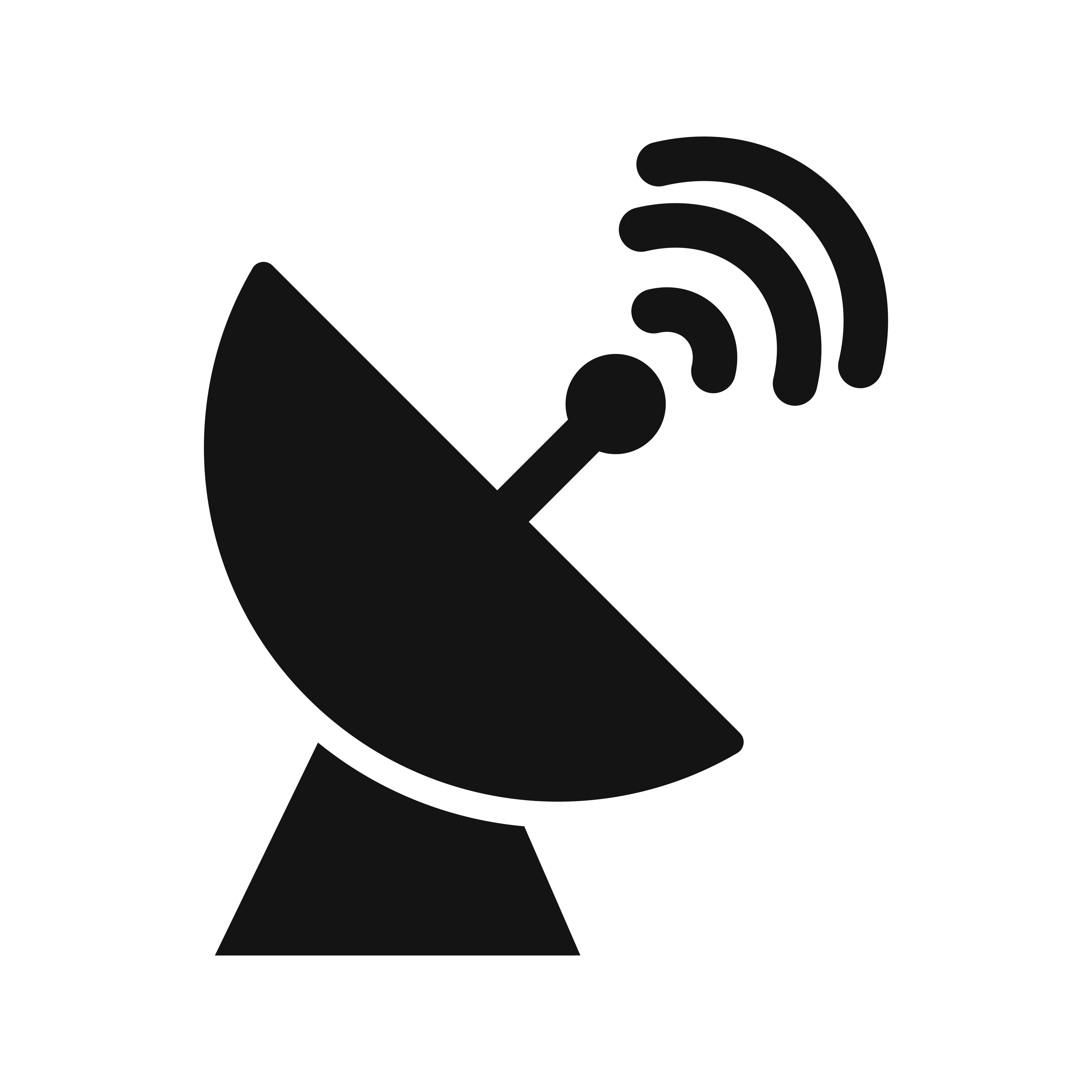 Satellite Dish Vector Icon 436432 Vector Art At Vecteezy