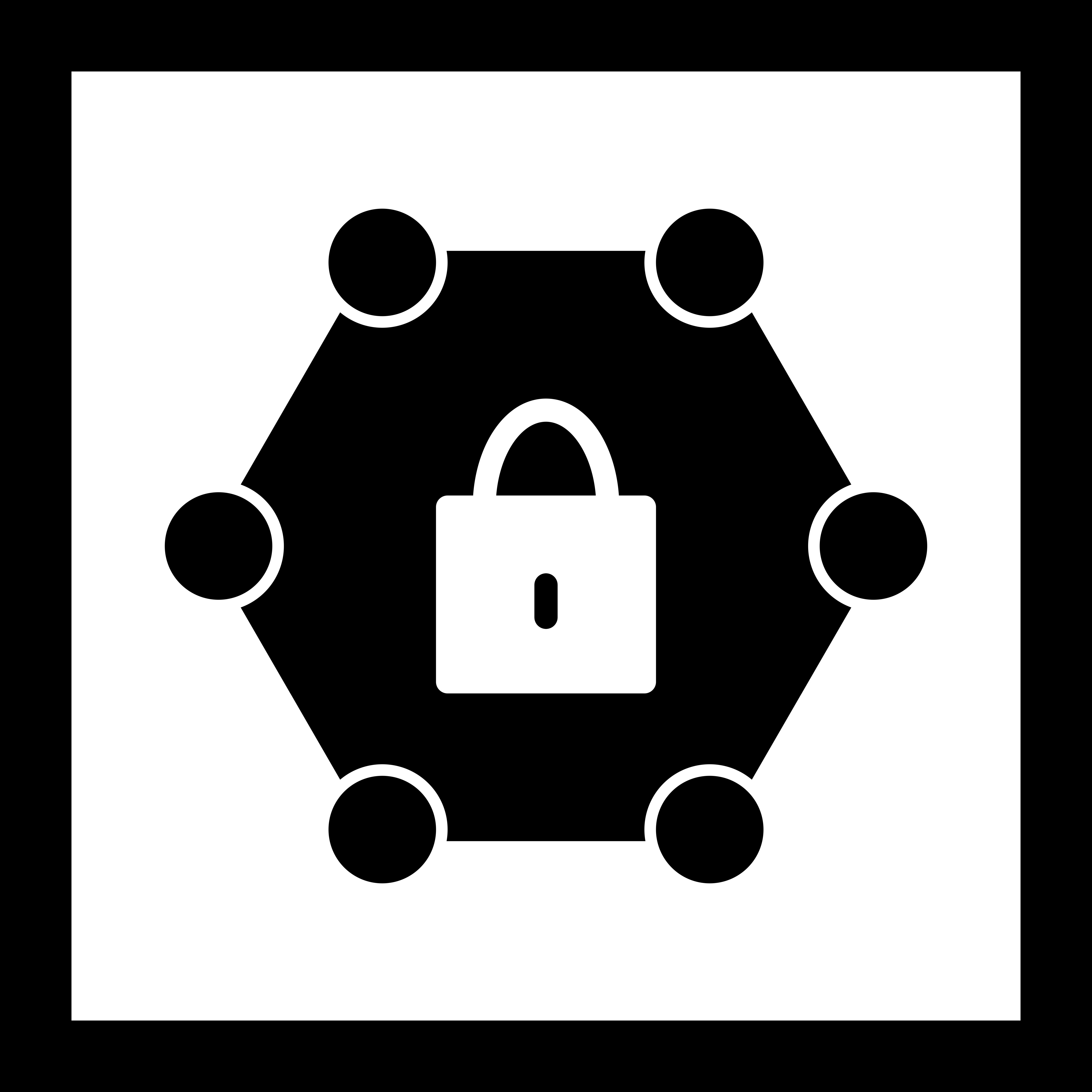 Vector Protected Network Icon 440181 Vector Art At Vecteezy