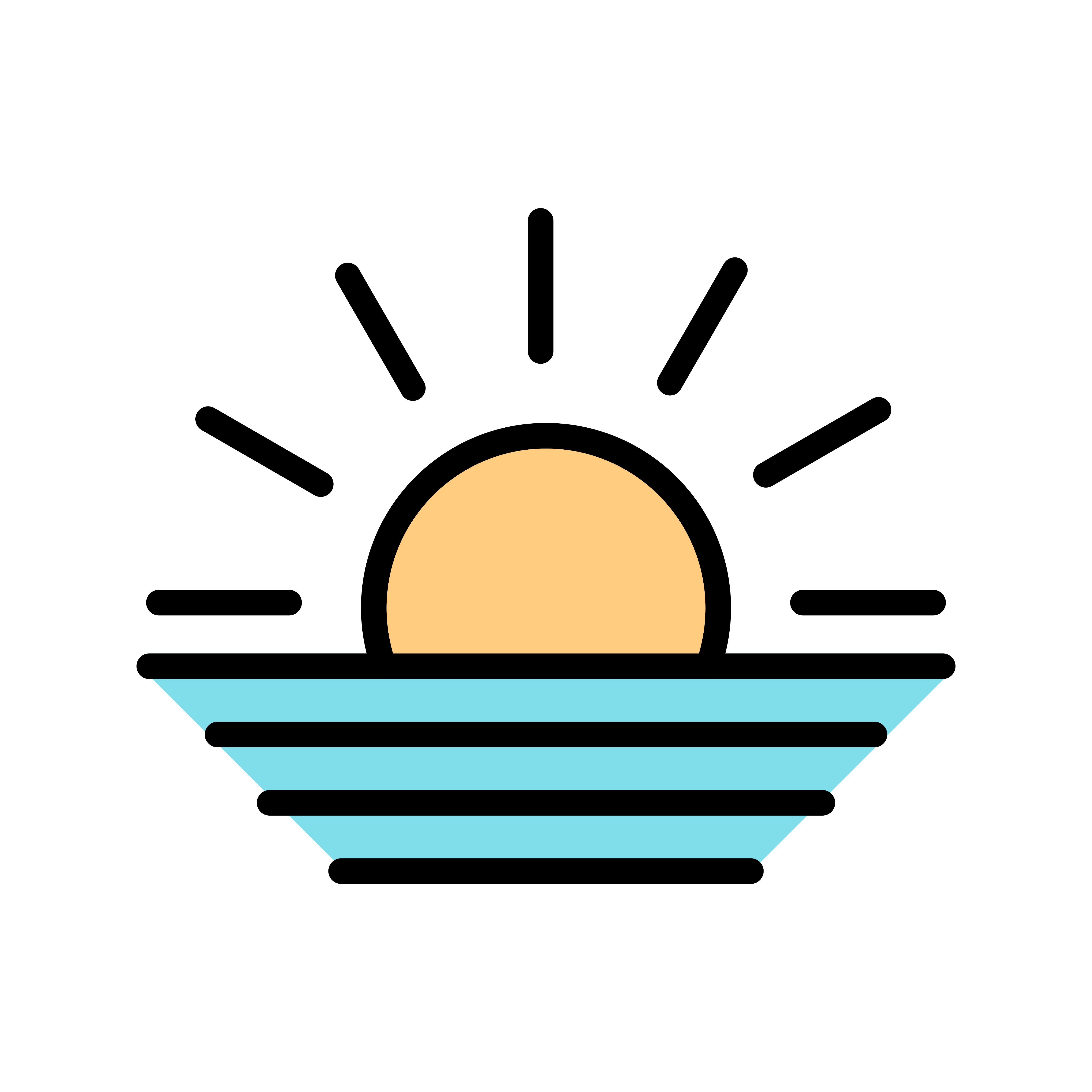 Sunset Vector Icon 440863 Vector Art at Vecteezy Sunset Vector Icon 440863 Vector Art at Vecteezy