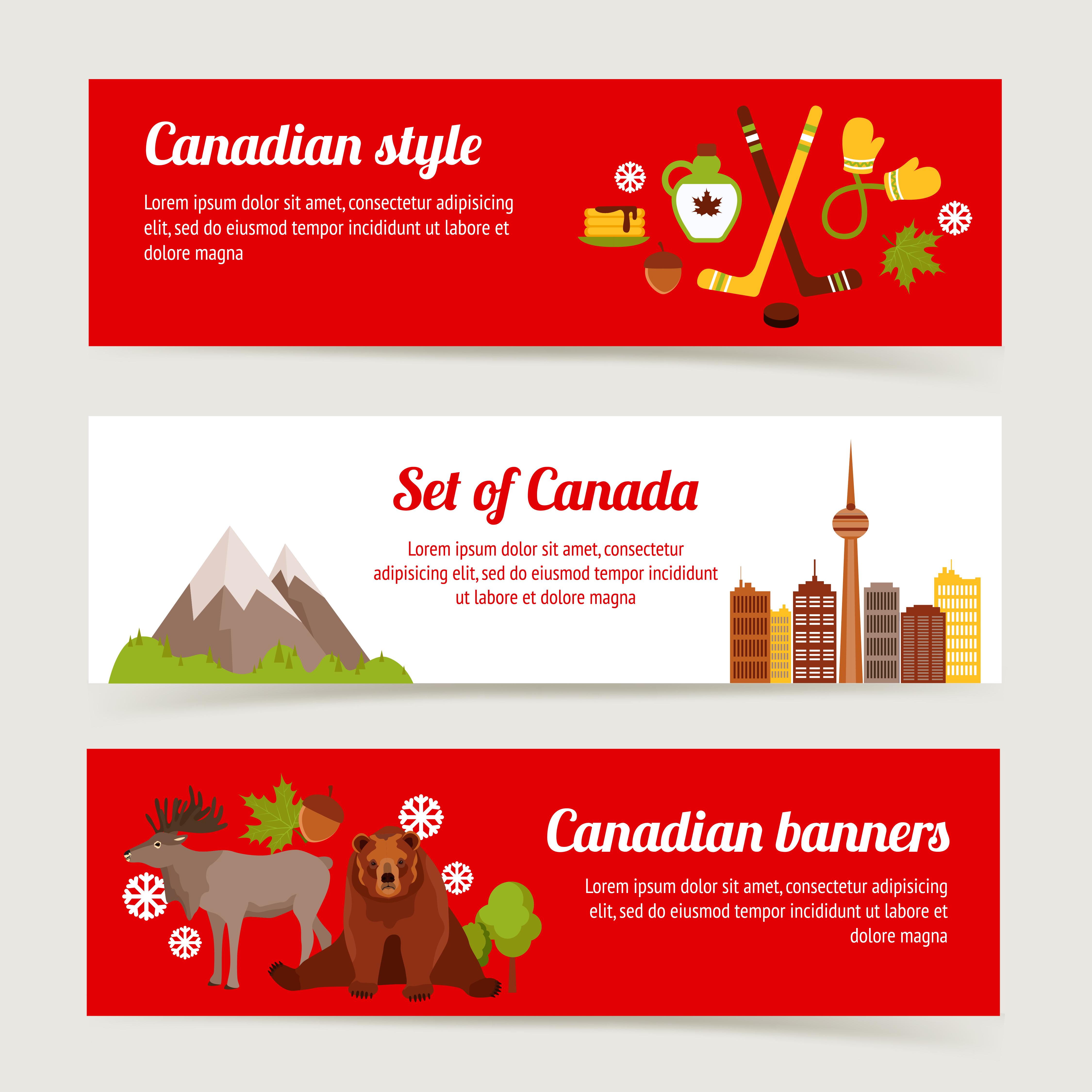 Canada Banner Set 443234 Vector Art At Vecteezy canada-banner-set-443234-vector-art-at-vecteezy