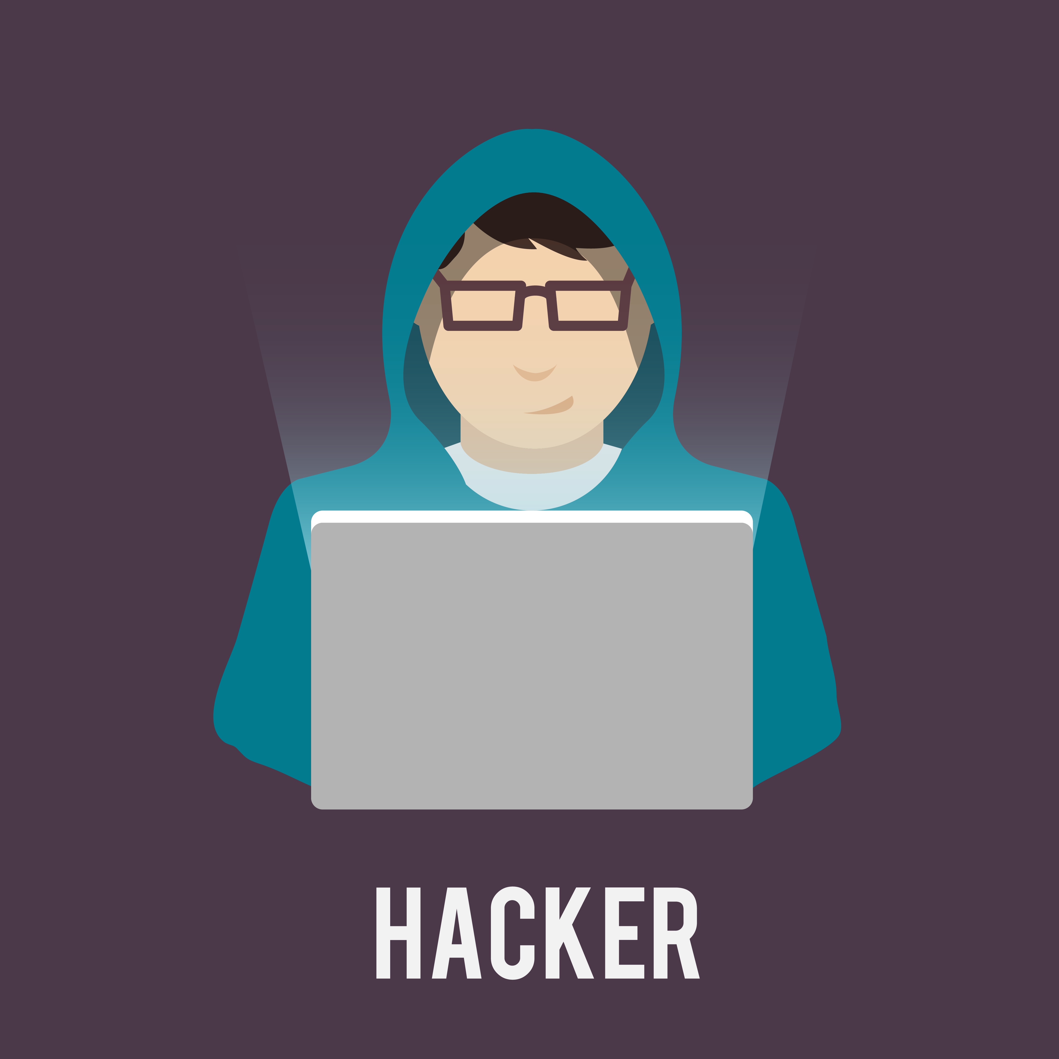 Hacker Icons Flat 443426 Vector Art At Vecteezy