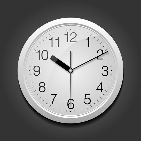 Classic round clock. 443900 Vector Art at Vecteezy