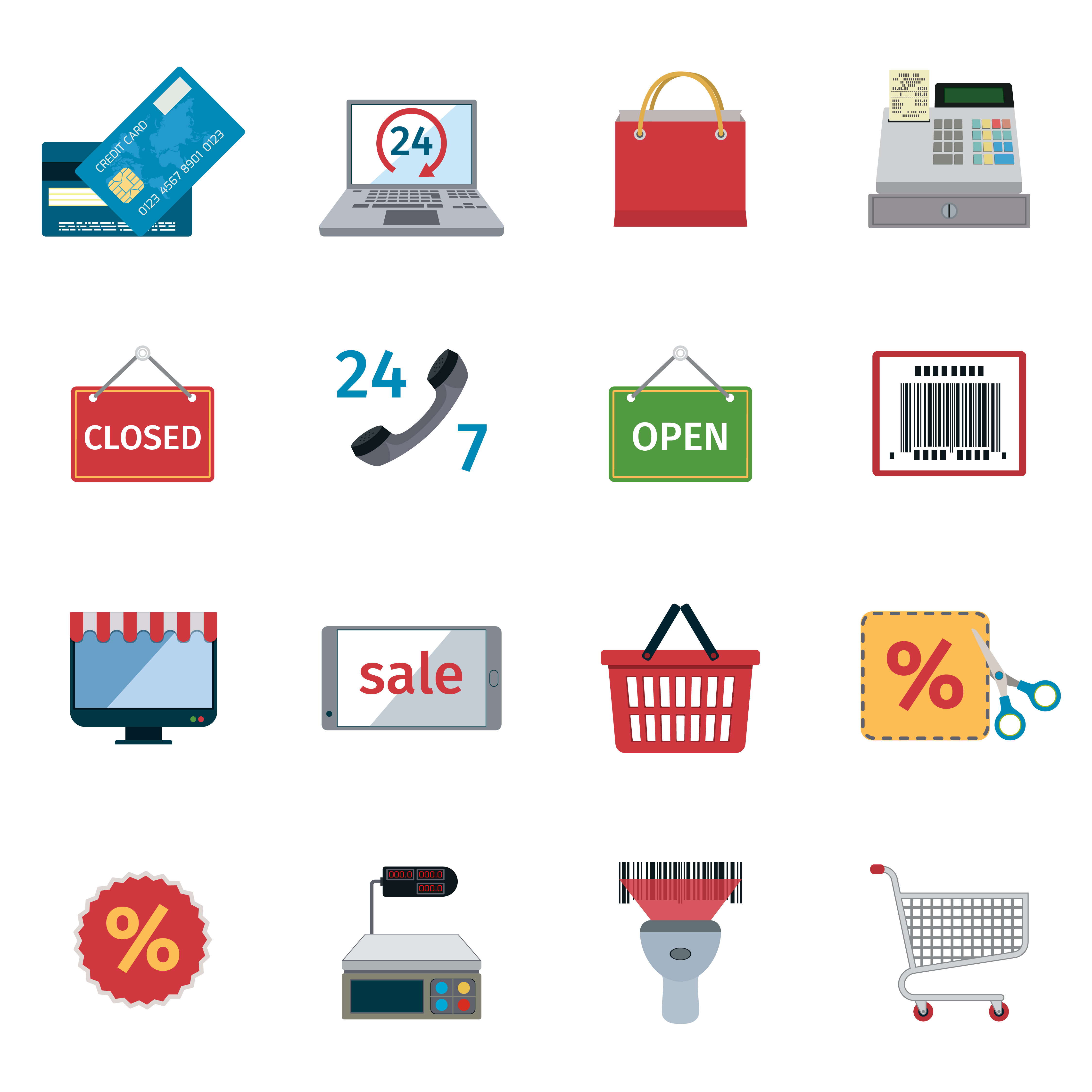E-commerce Icons Set 453992 Vector Art at Vecteezy