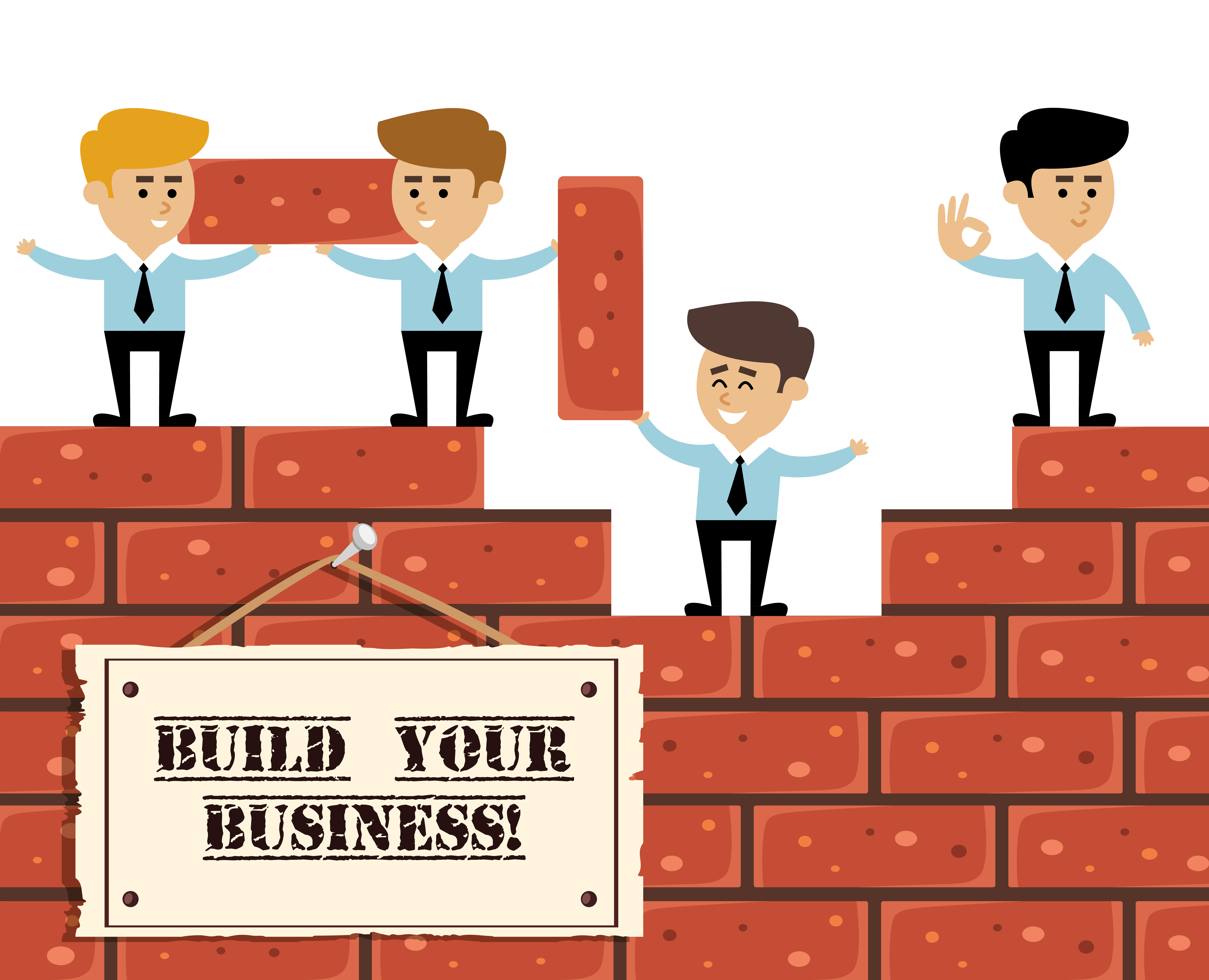 Build business concept 455065 Vector Art at Vecteezy Build business concept 455065 Vector Art at Vecteezy